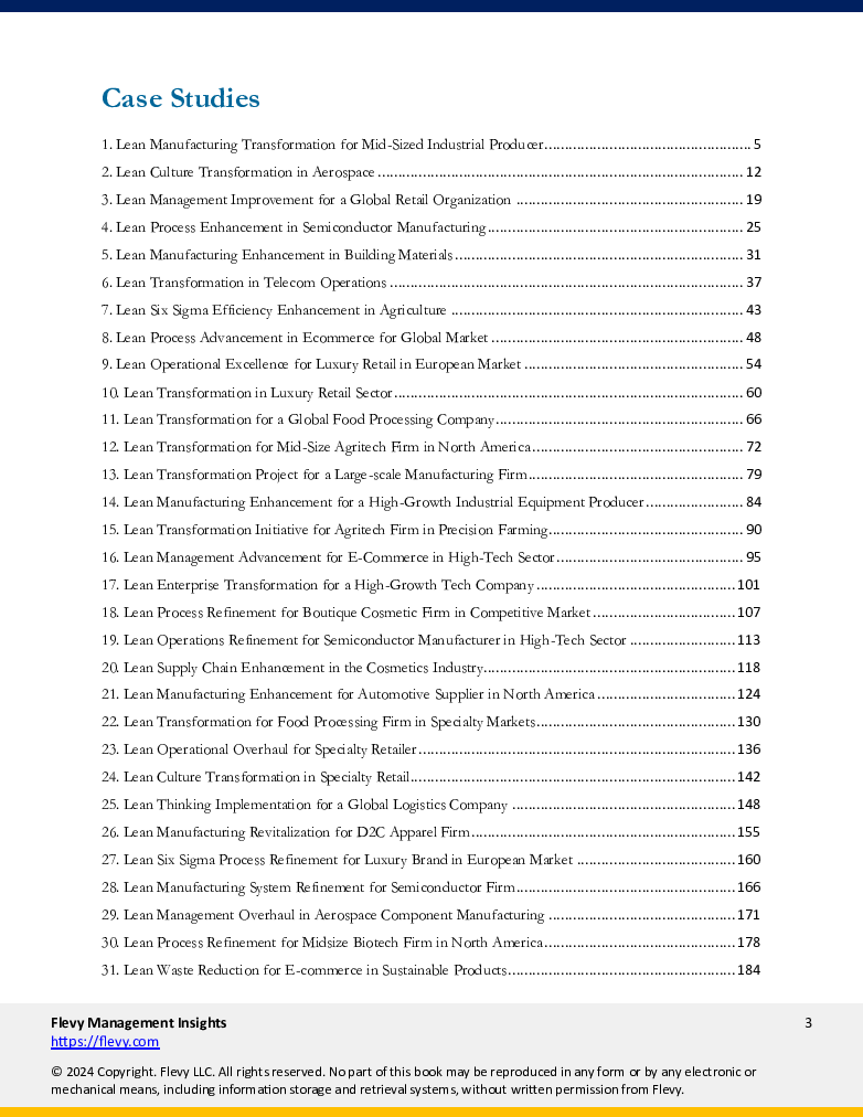 50 Lean Management Case Studies - Eloquens