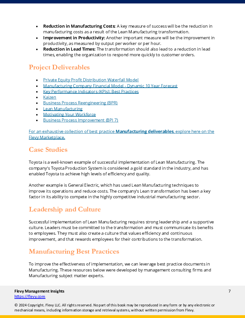 50 Lean Management Case Studies - Eloquens