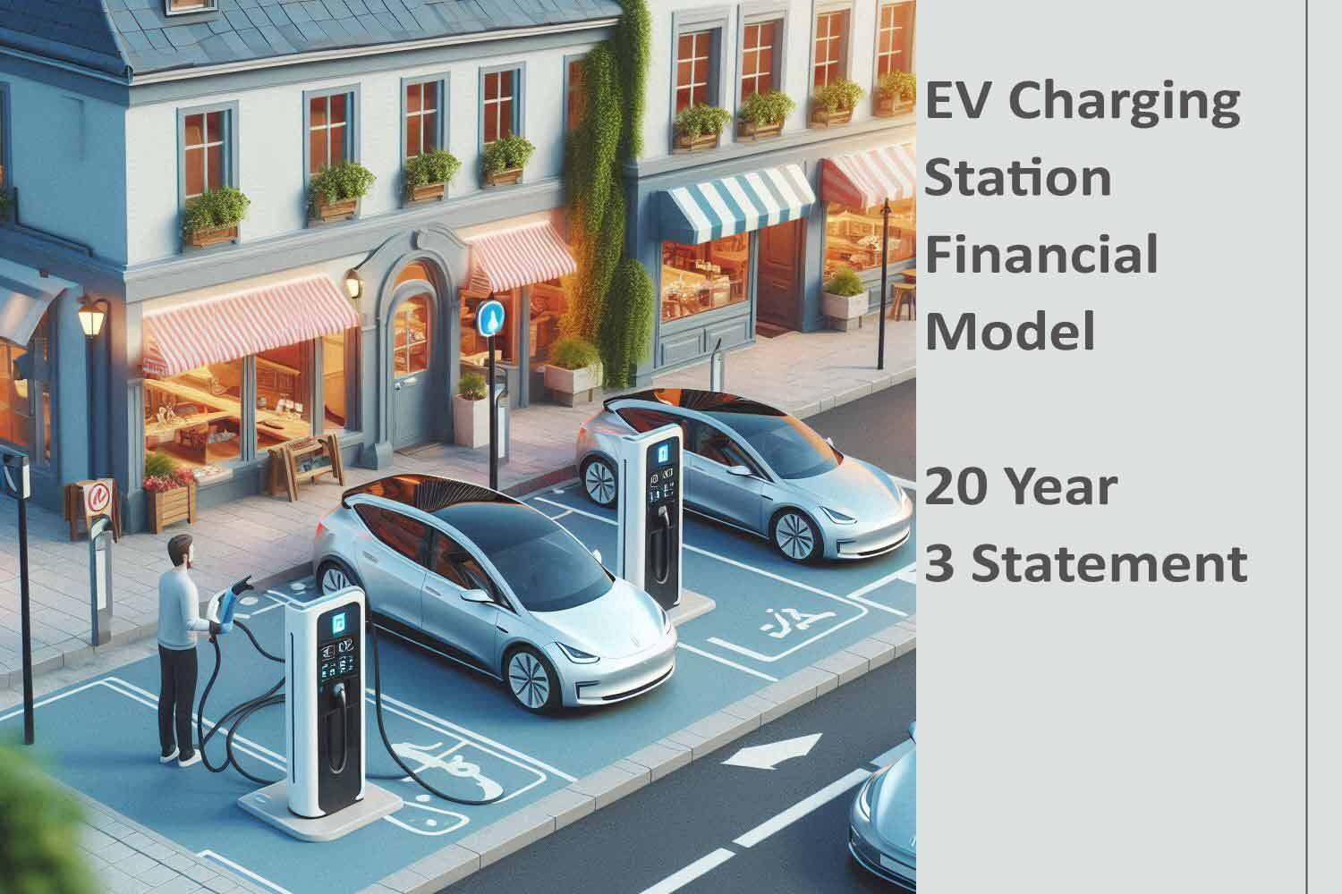 EV Charging Station Financial Model 20 Years PAYG & Subscription Version - Eloquens