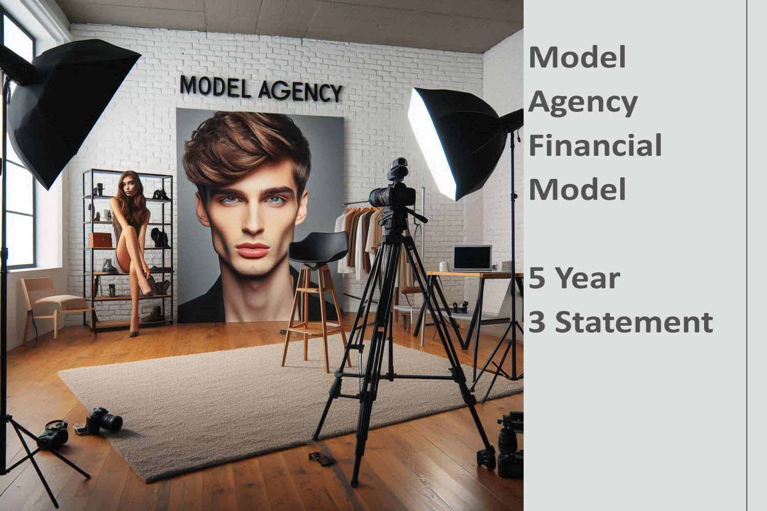 Model (Modelling) Agency Financial Model - Eloquens