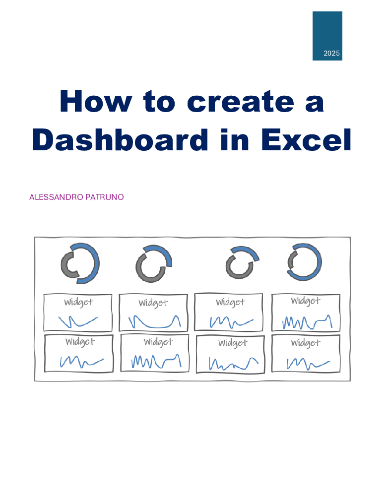 How to create a Dashboard in Excel - Eloquens