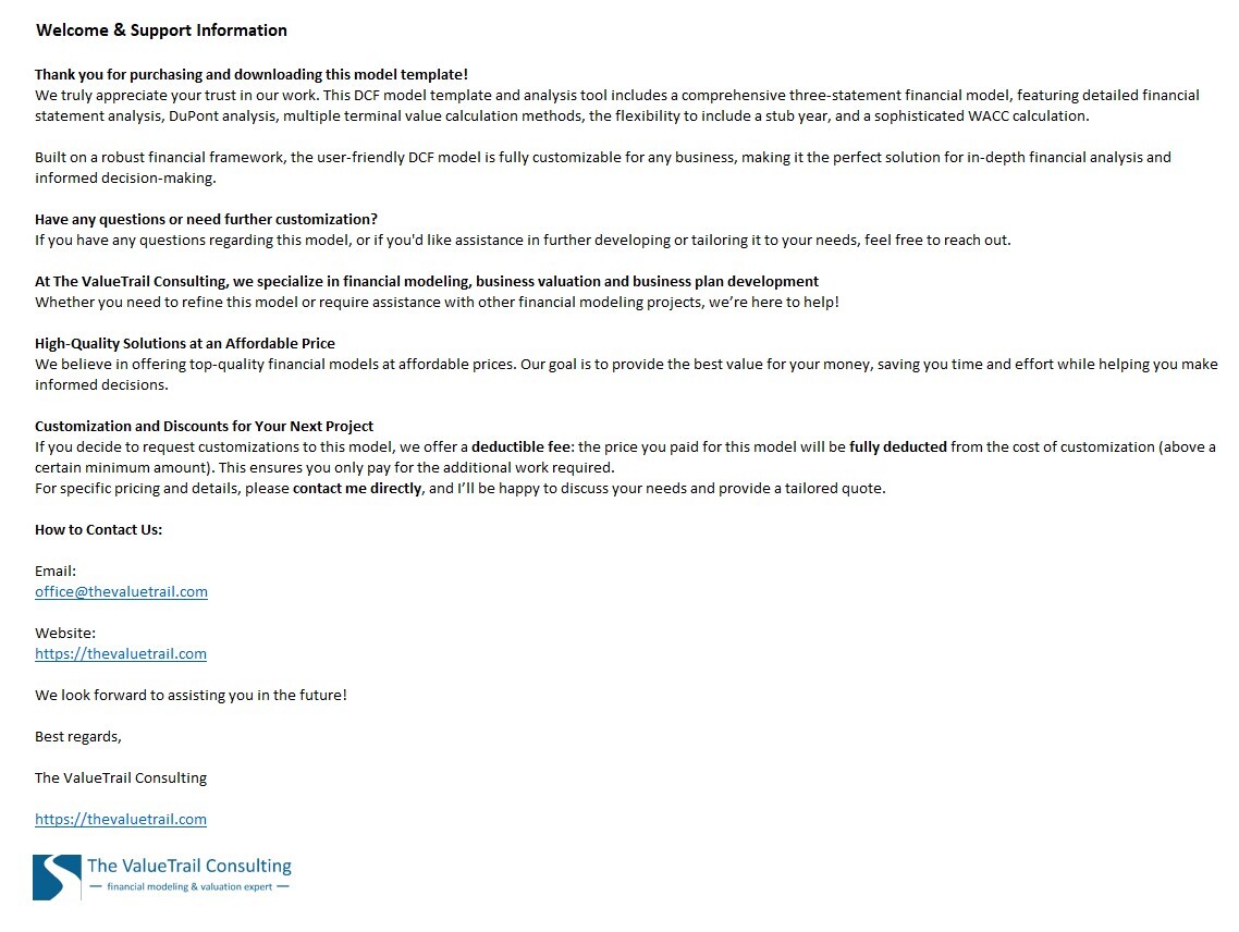 Financial Model with Highly Sophisticated DCF Valuation, Sensitivity and Financial Analysis ...