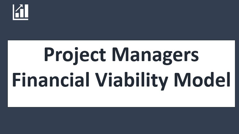 Project Manager Financial Feasibility Model - Excel Template - Eloquens
