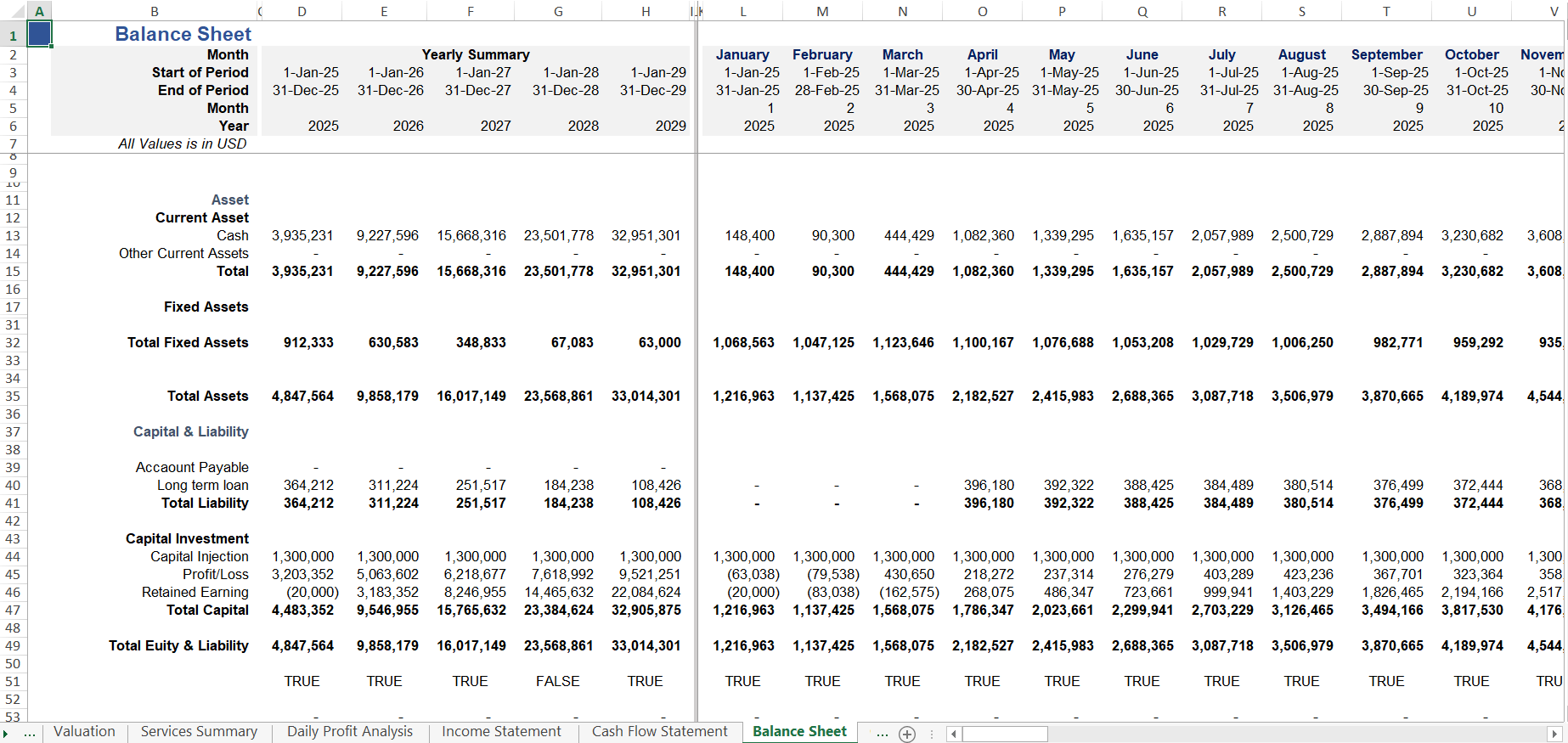 Petcare Clinic (Veterinary Clinic) Financial Model - Eloquens