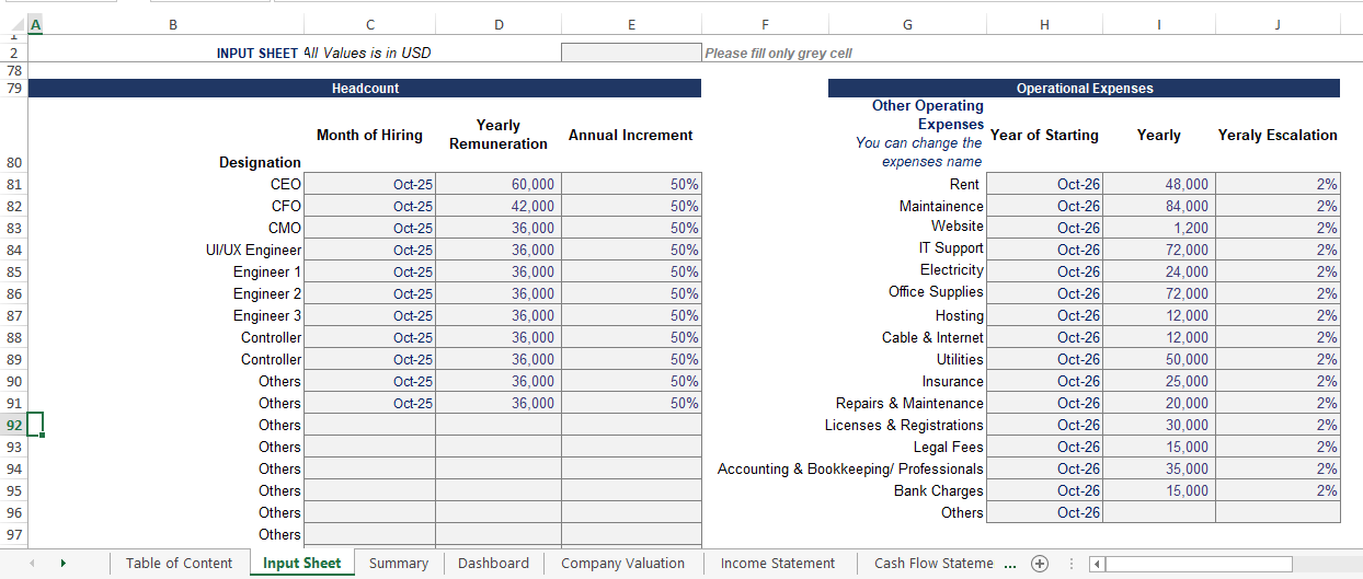 Solar Energy Power Plant Financial Model - Eloquens