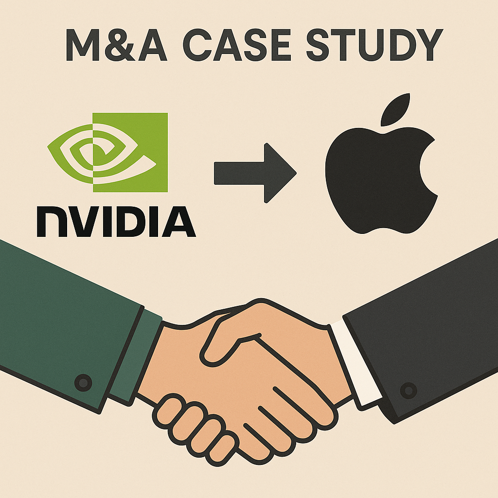 NVIDA and Apple Inc. - M&A Financial Model (Merger and Acquisition Case ...