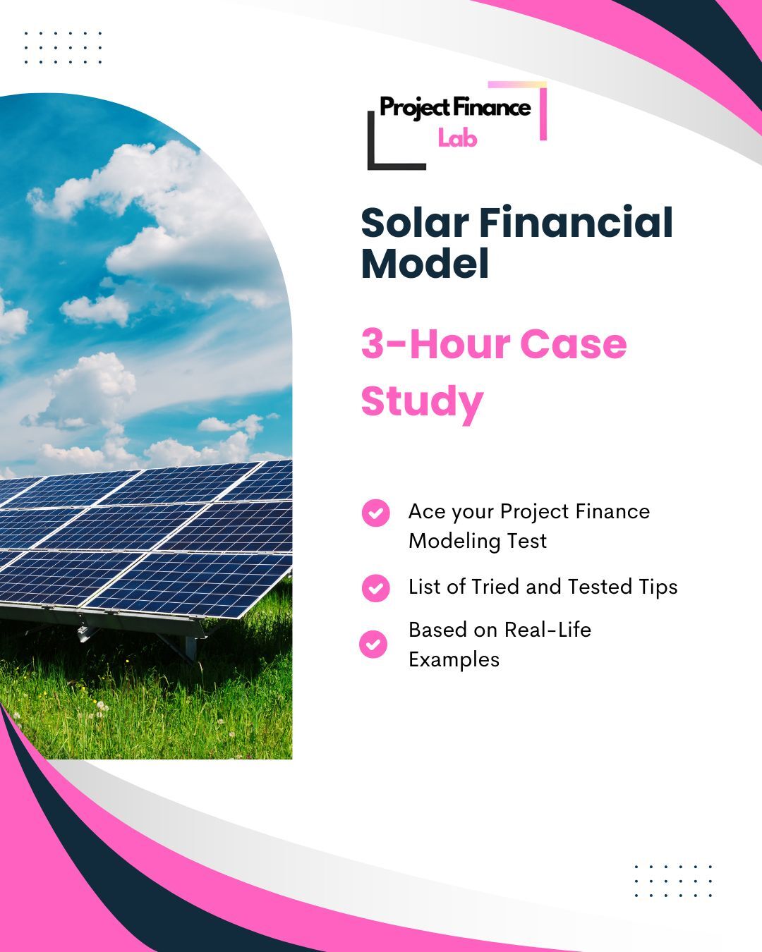 Solar Project Finance Modeling Test – Excel Case Study Template ...