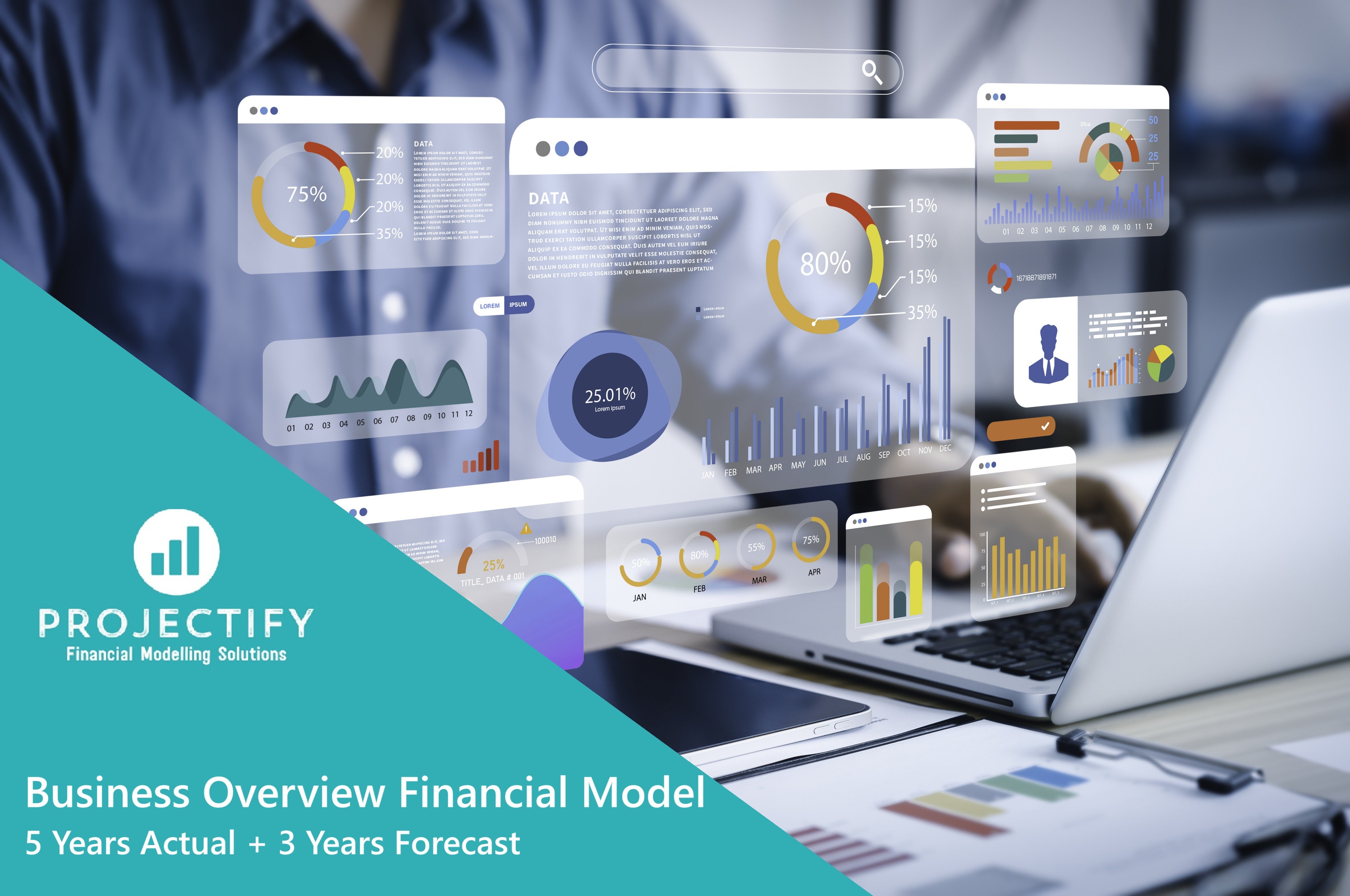 Business Overview Excel Financial Model - Eloquens