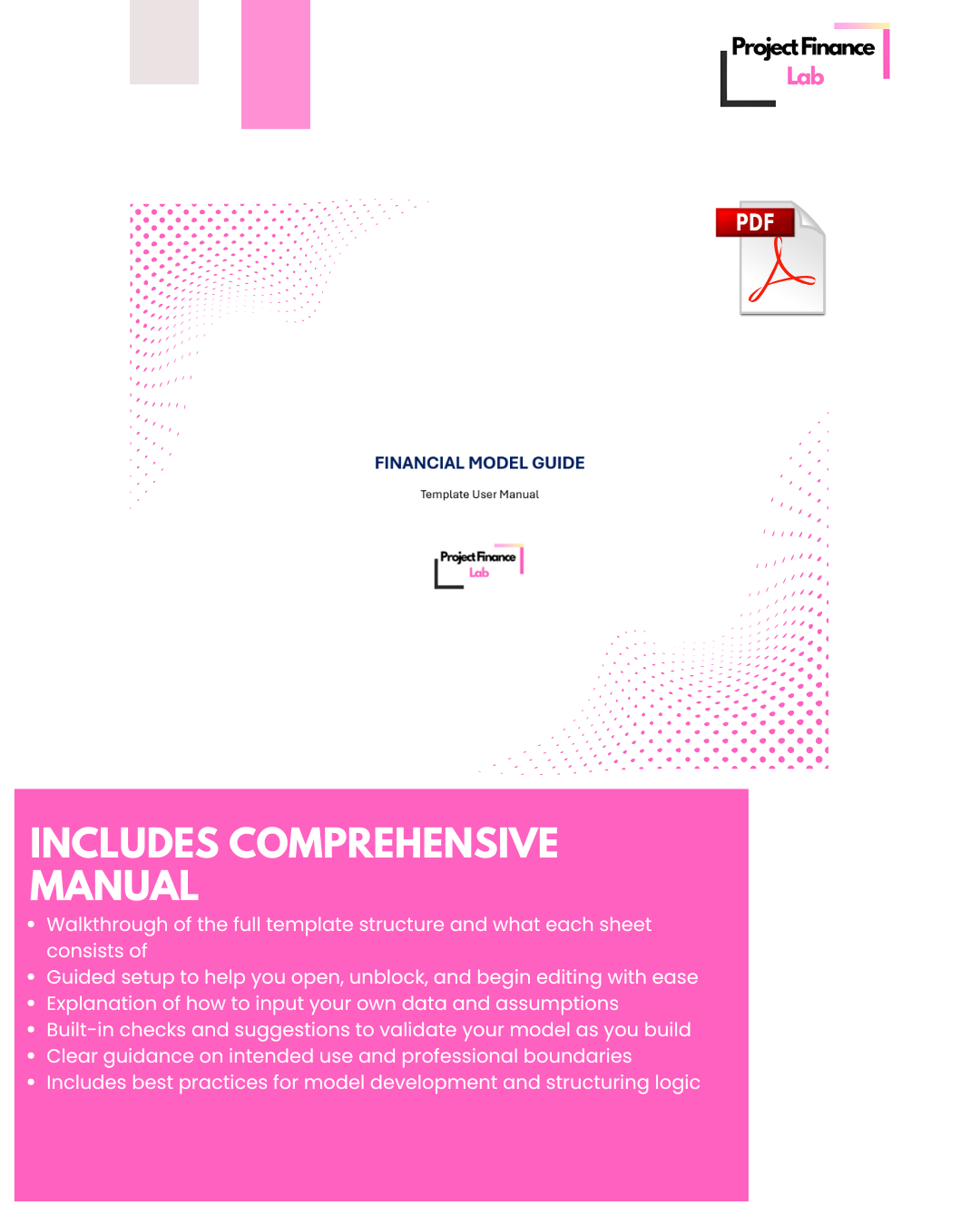 Project Finance Modeling Template - Inputs, Timing, and Checks - Eloquens