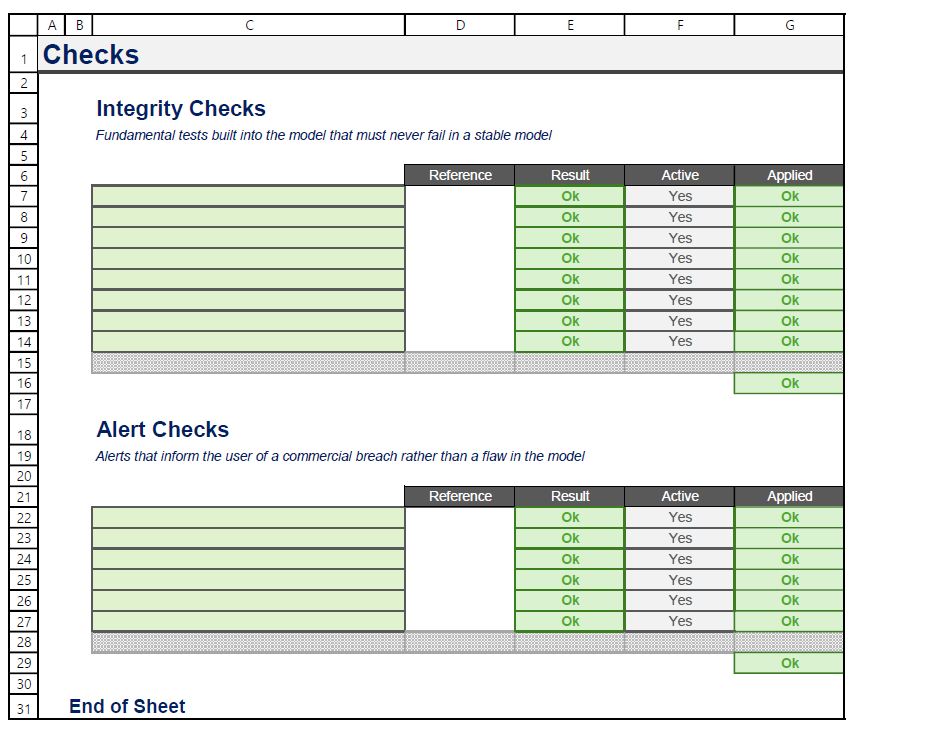Project Finance Modeling Template - Inputs, Timing, and Checks - Eloquens