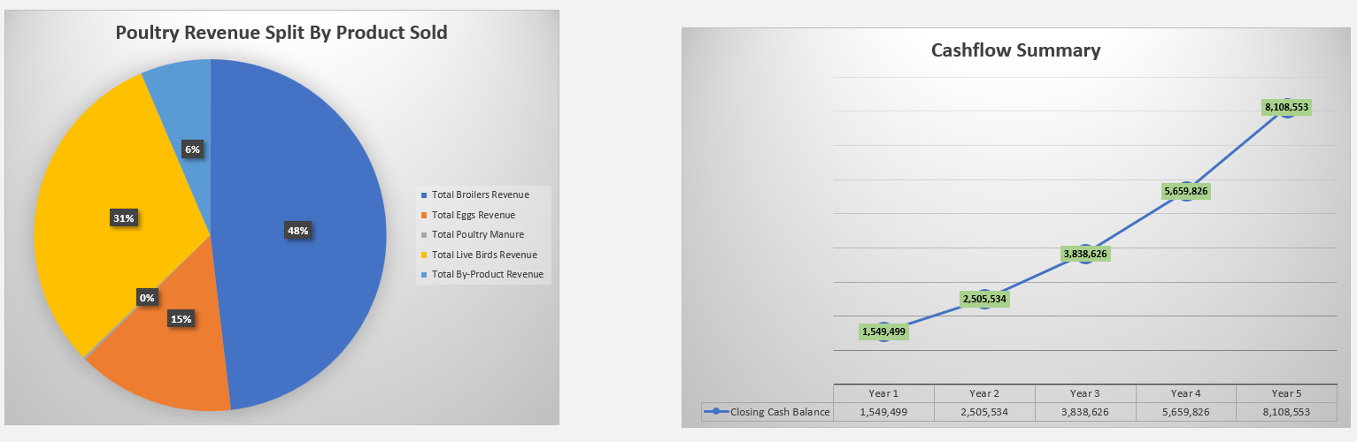 Broiler Poultry Farm Financial Model - Eloquens