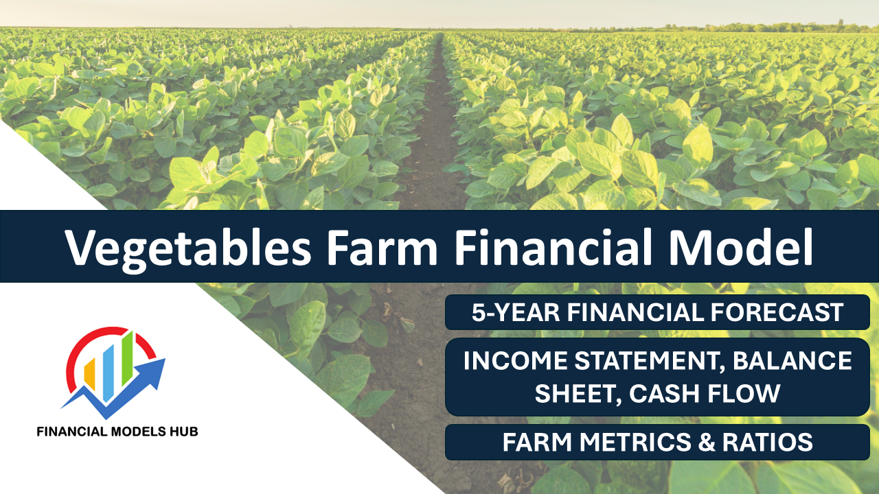 Vegetables Farming Financial Model - Eloquens