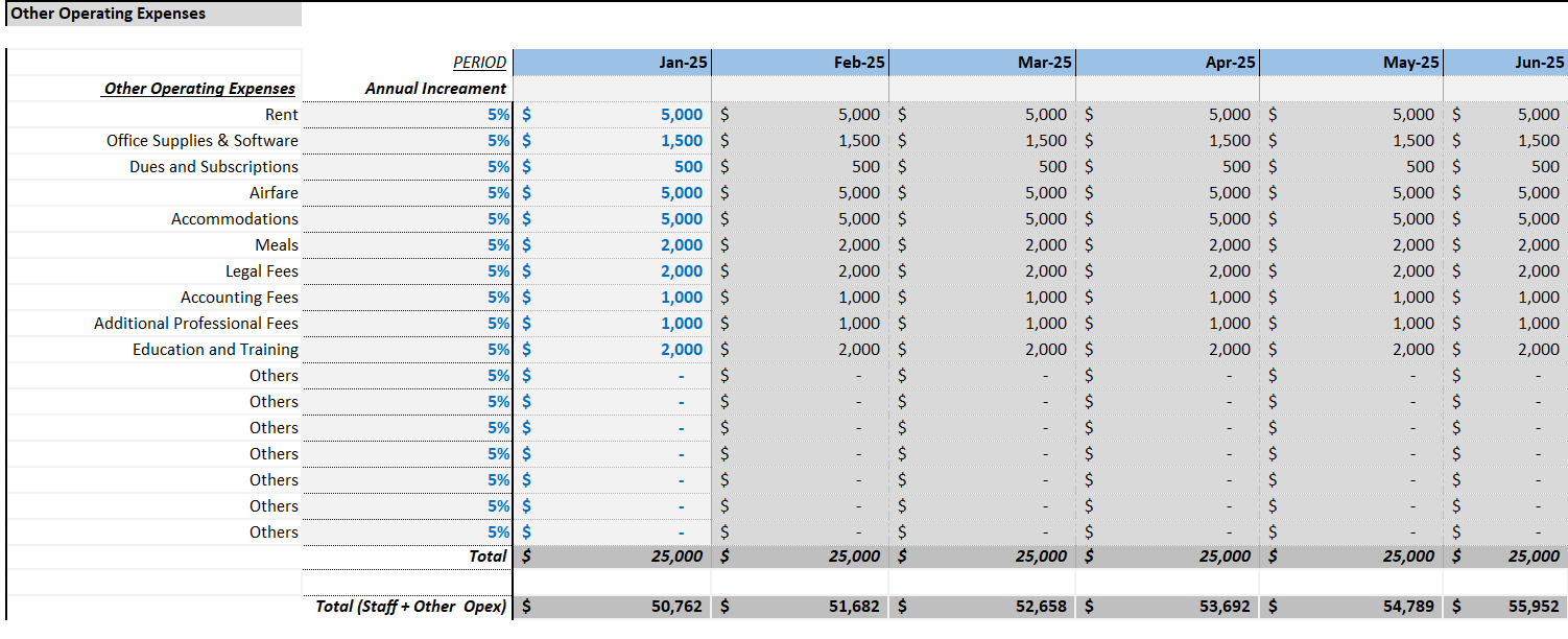 Startup Company Financial Model (5 Year Financial Forecast) - Eloquens