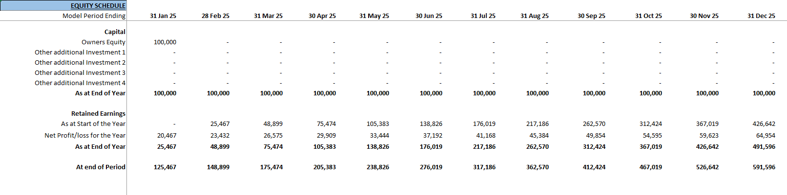 Startup Company Financial Model (5 Year Financial Forecast) - Eloquens