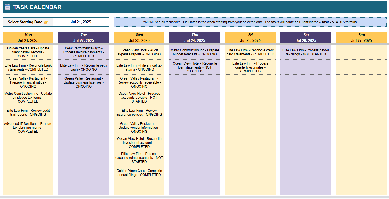 Client Tracker Spreadsheet | Customer Task Management | Customer Follow ...