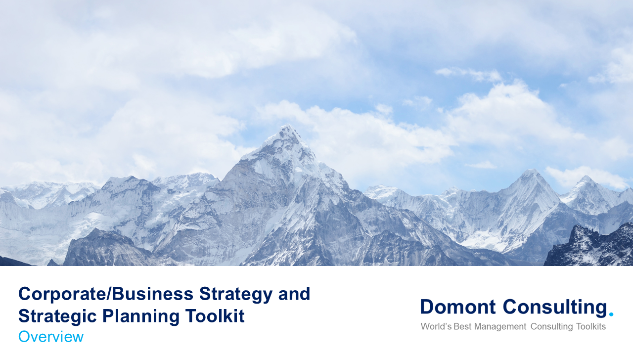 Corporate/Business Strategy and Strategic Planning Toolkit - Eloquens