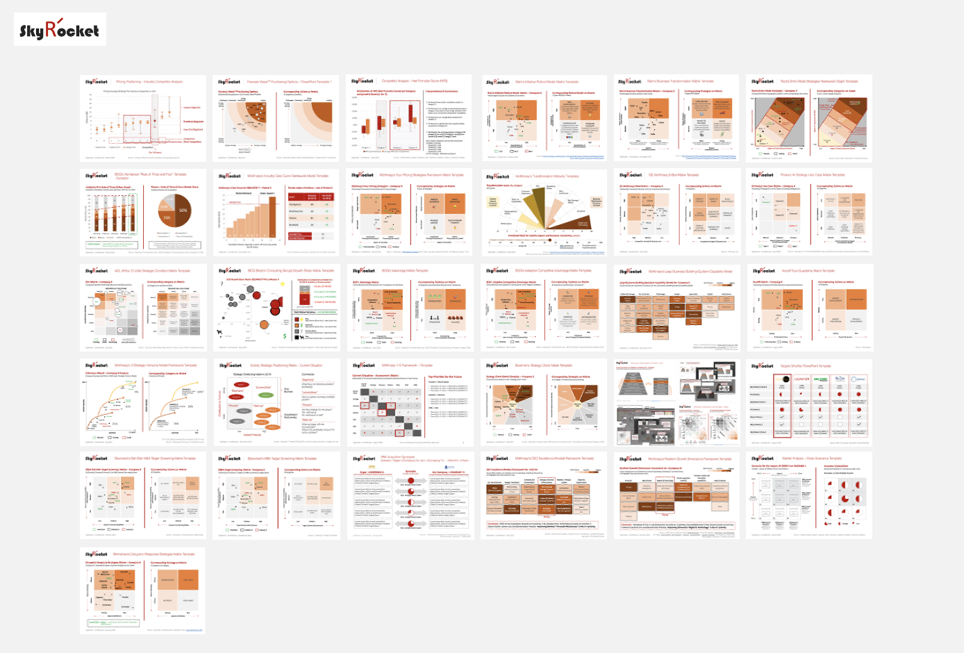Venture Building Frameworks Templates Bundle - Eloquens