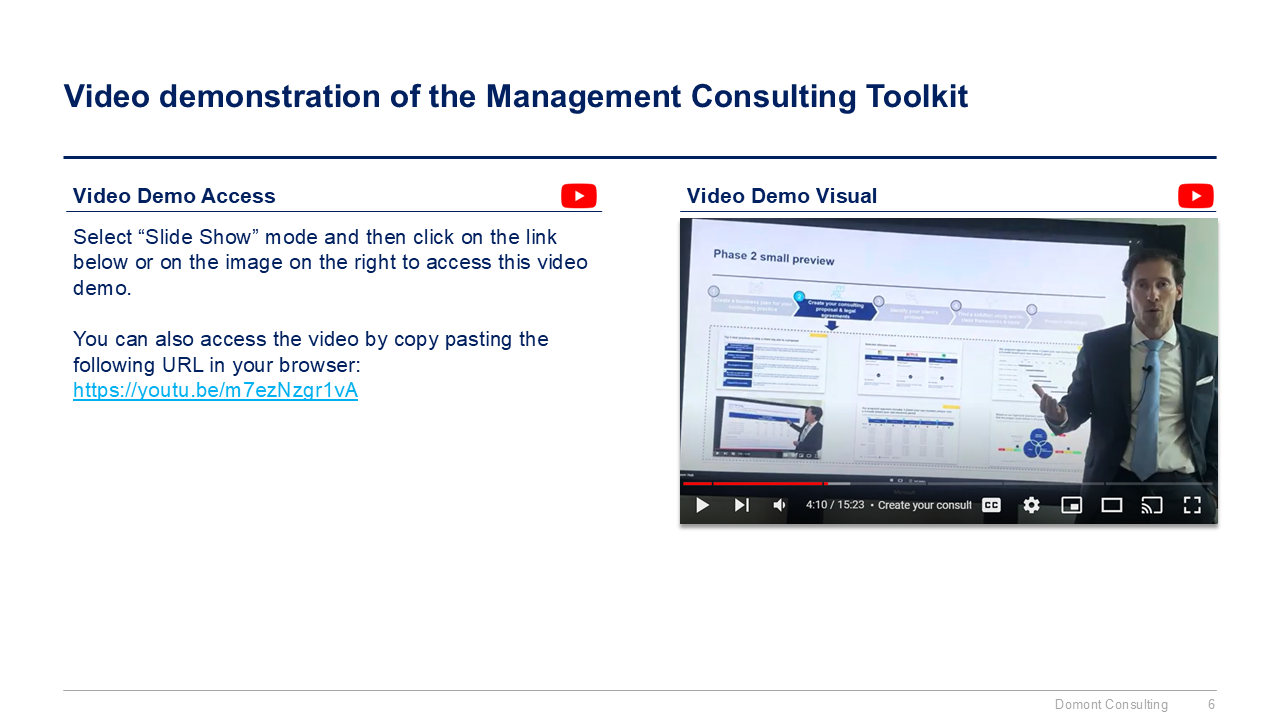 Management Consulting Toolkit - Eloquens