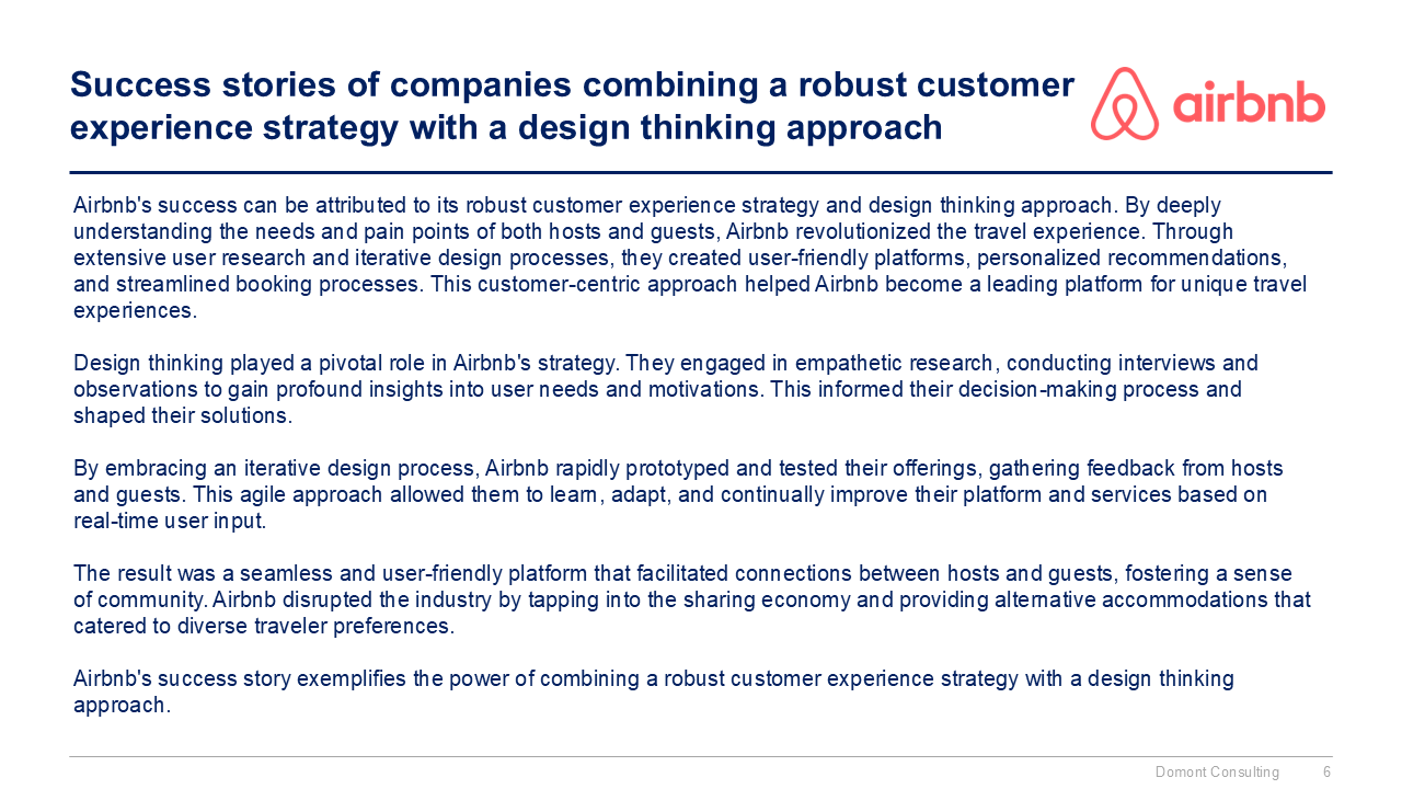 Customer Experience Strategy & Design Thinking Toolkit - Eloquens