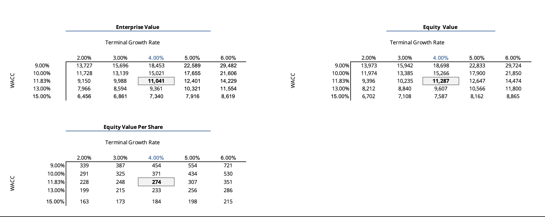Discounted Cash Flow financial model (DCF) for BLS International - Eloquens