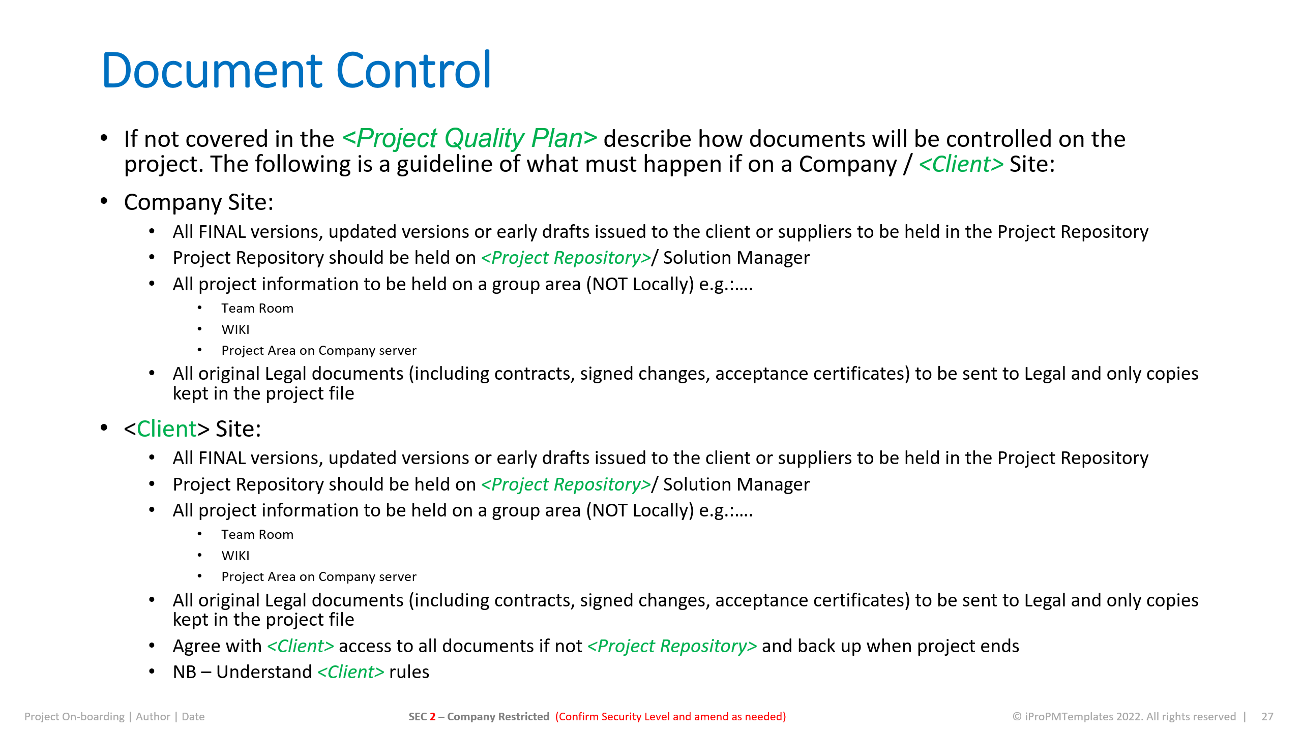 Project Programme Team Onboarding Kit Microsoft PowerPoint Editable ...