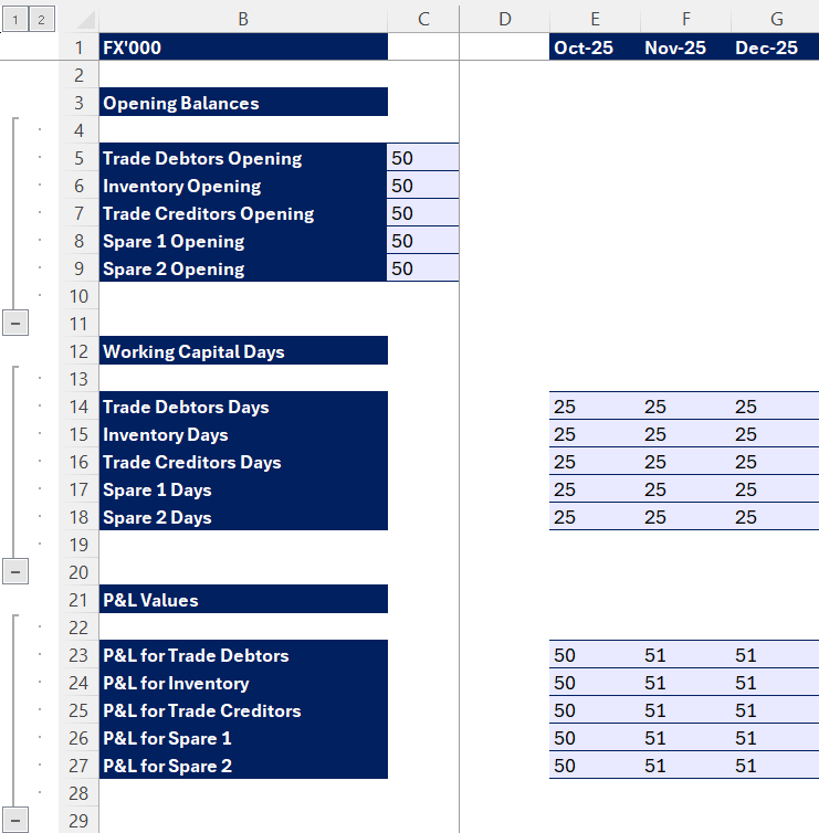 Working Capital Calculator v2.0 - Improve your Debtor Days Calculations ...