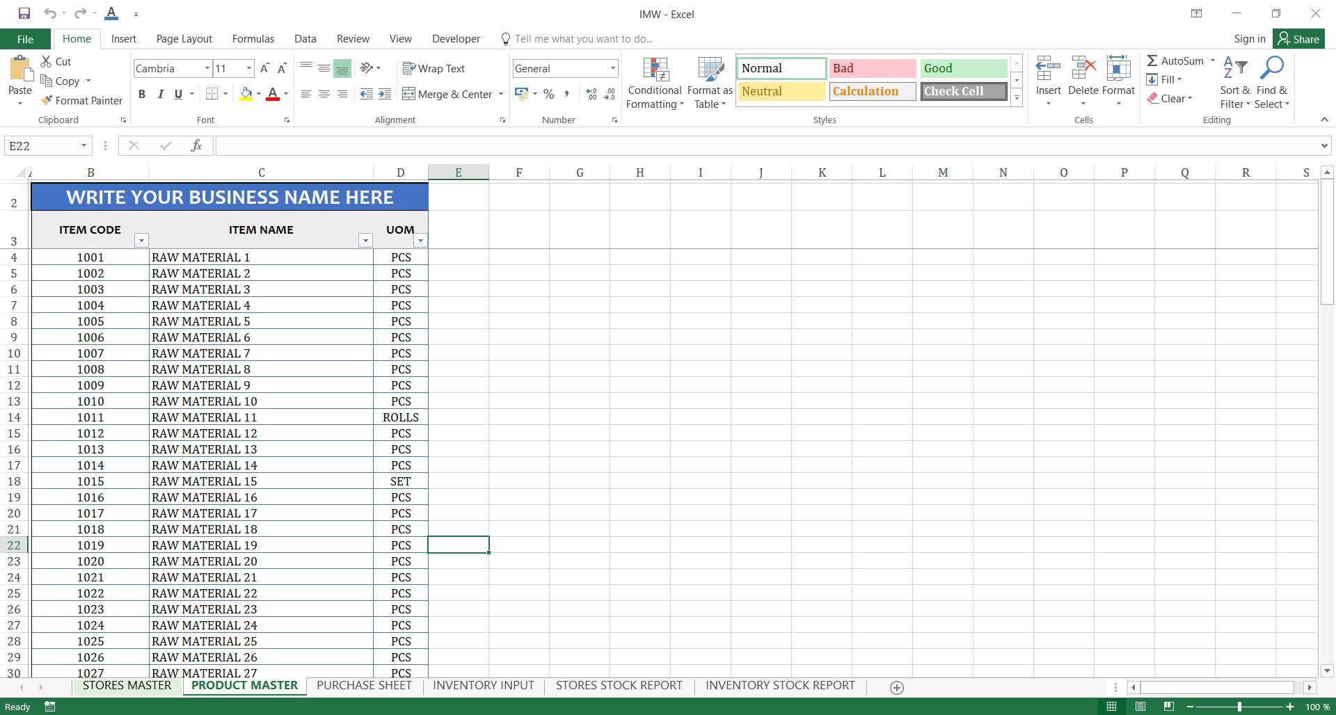 Multi-Warehouse Inventory Management with Weighted Average Costing ...