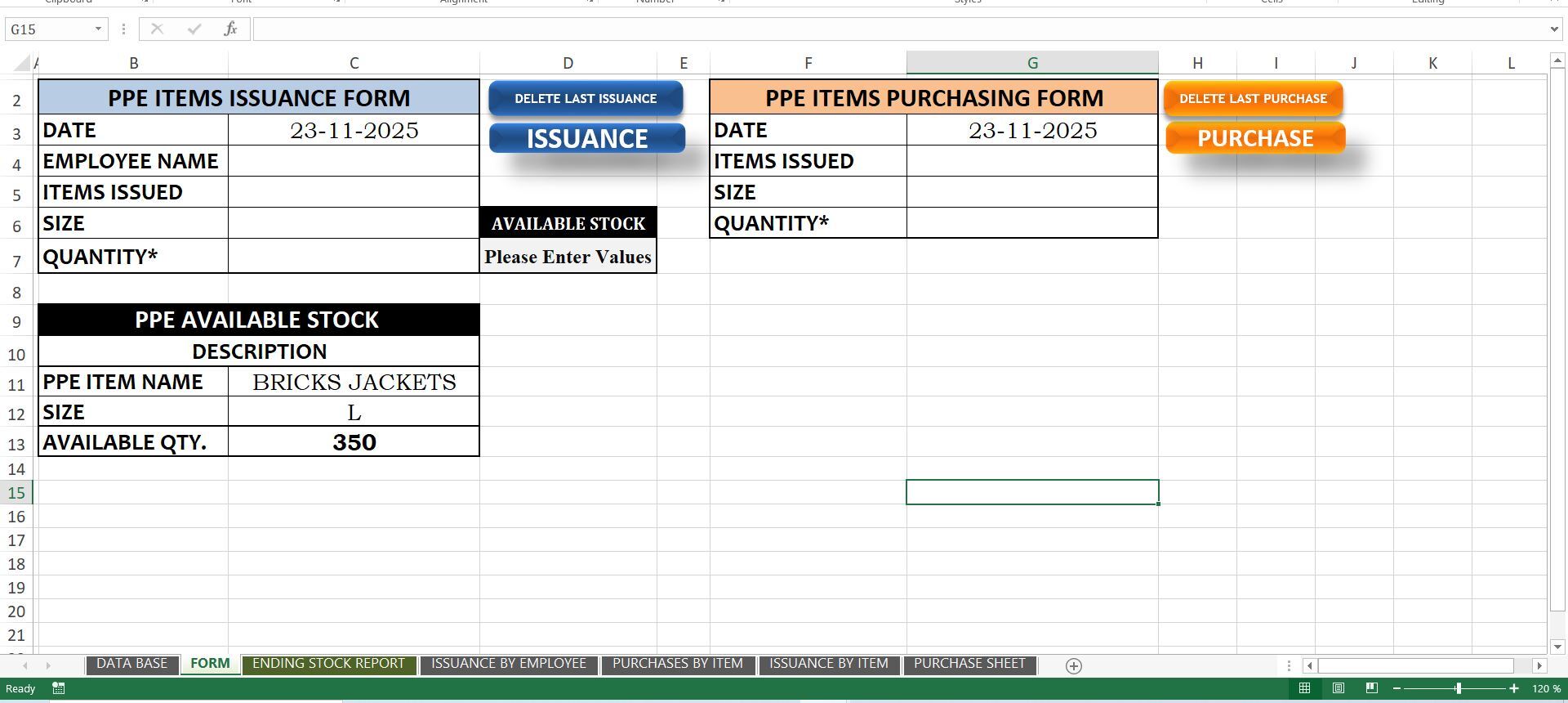PPE INVENTORY MANAGEMENT SOLUTION - Eloquens