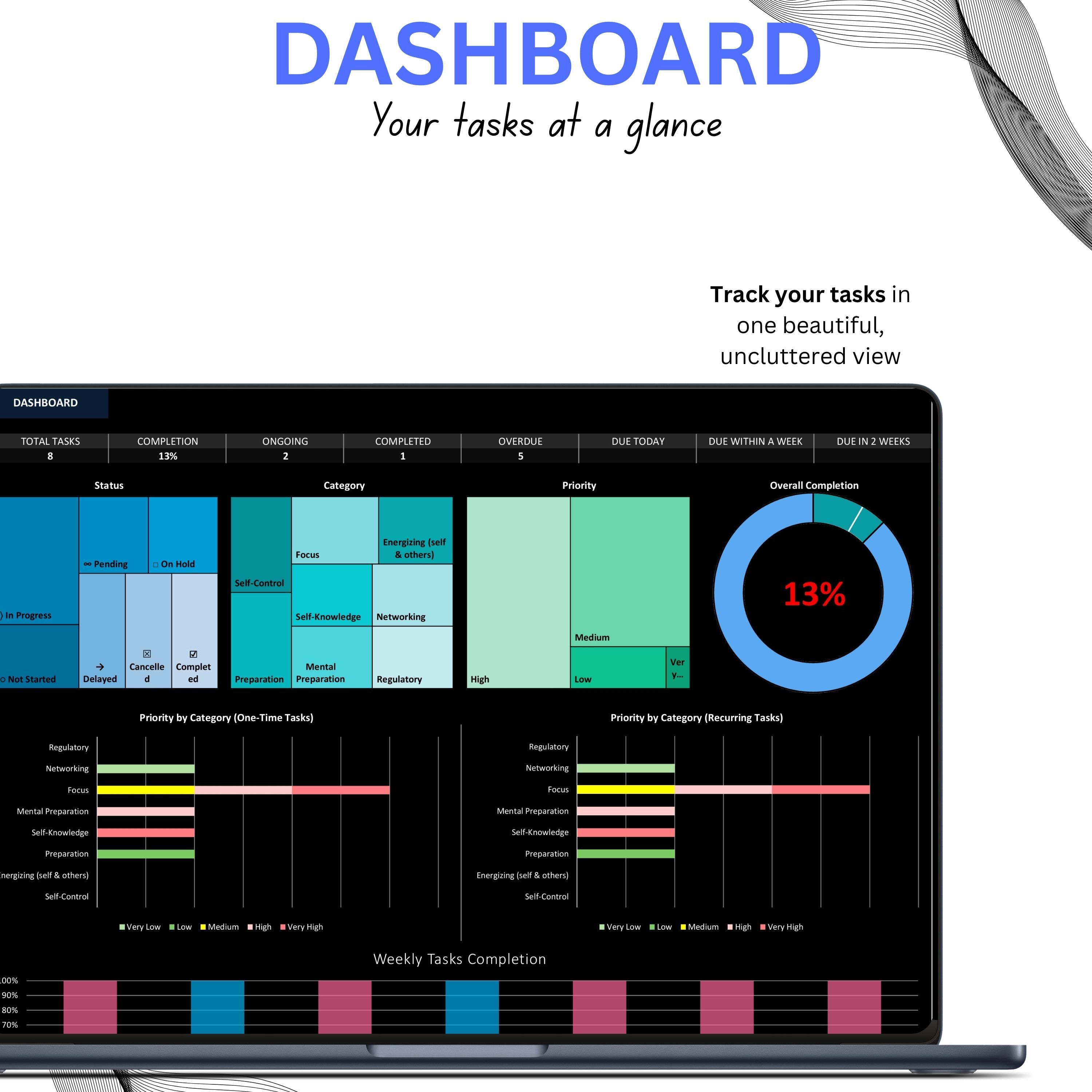 Goal Planner with Shohei Ohtani Mandala Chart (Dark Mode Available ...