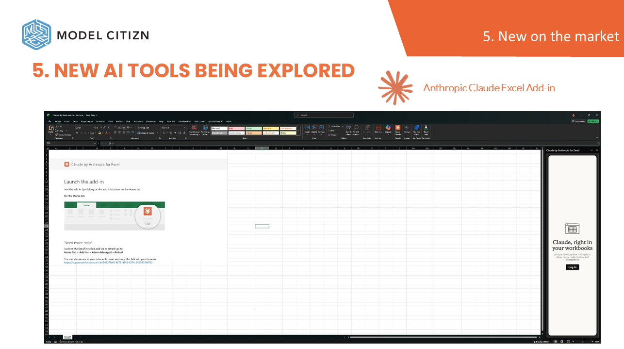 Future of Finance Lab #5-AI tools Perplexity, Gemini, Claude and Excel ...