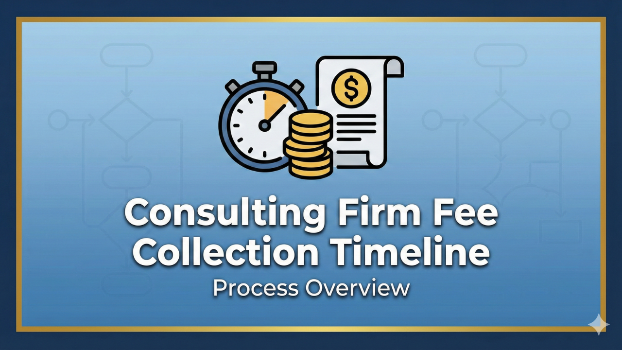 Consulting Firm Fee Collection Timeline – Clear Cash In / Cash Out ...