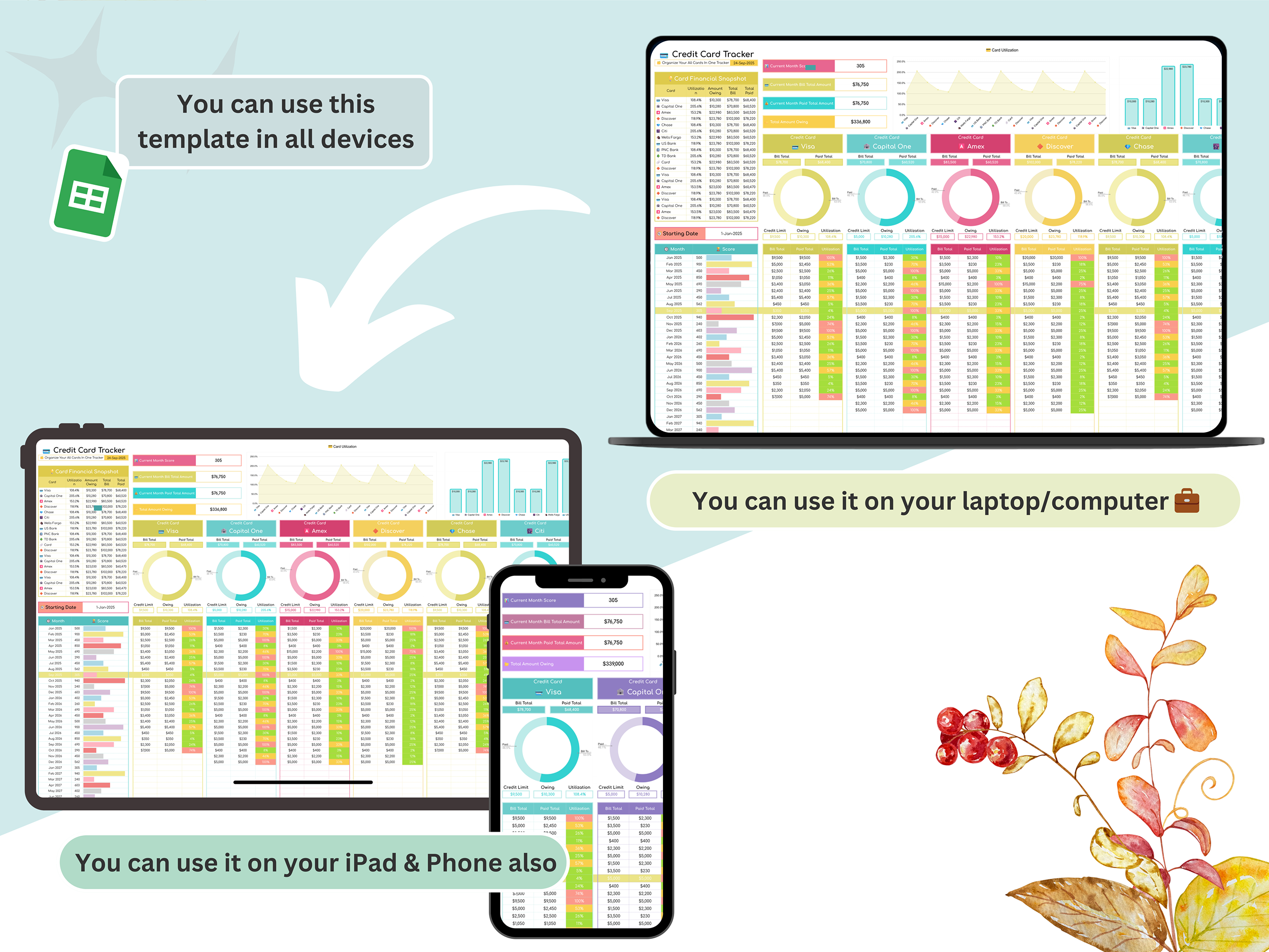 Credit Cards Tracker - Eloquens