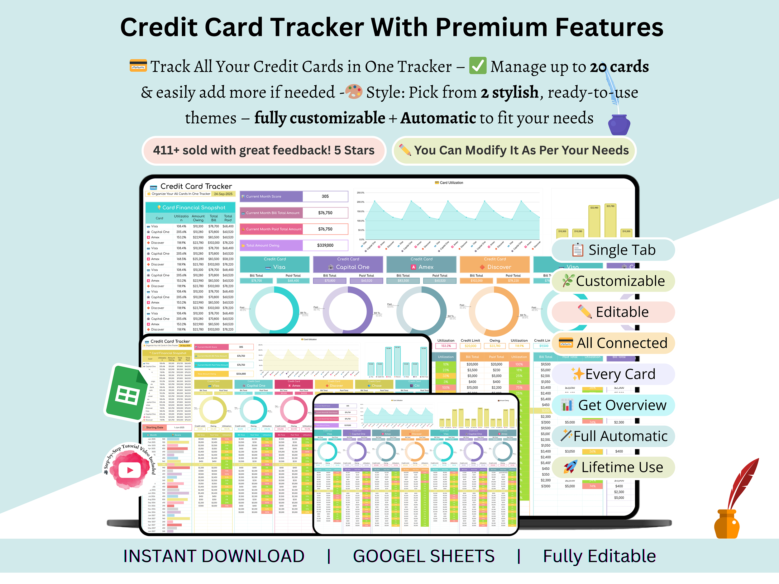 Credit Cards Tracker - Eloquens