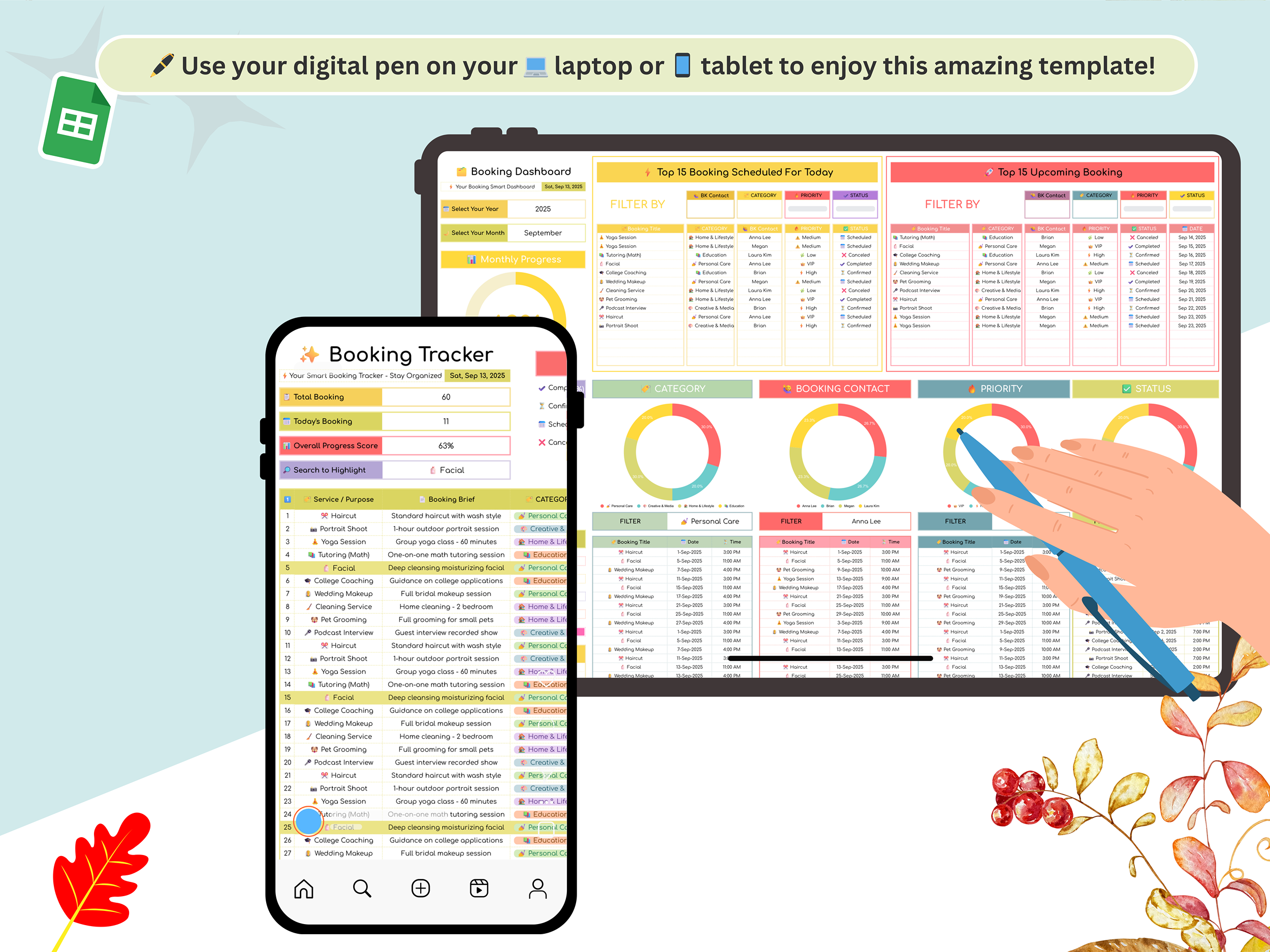 Booking Tracker - Eloquens