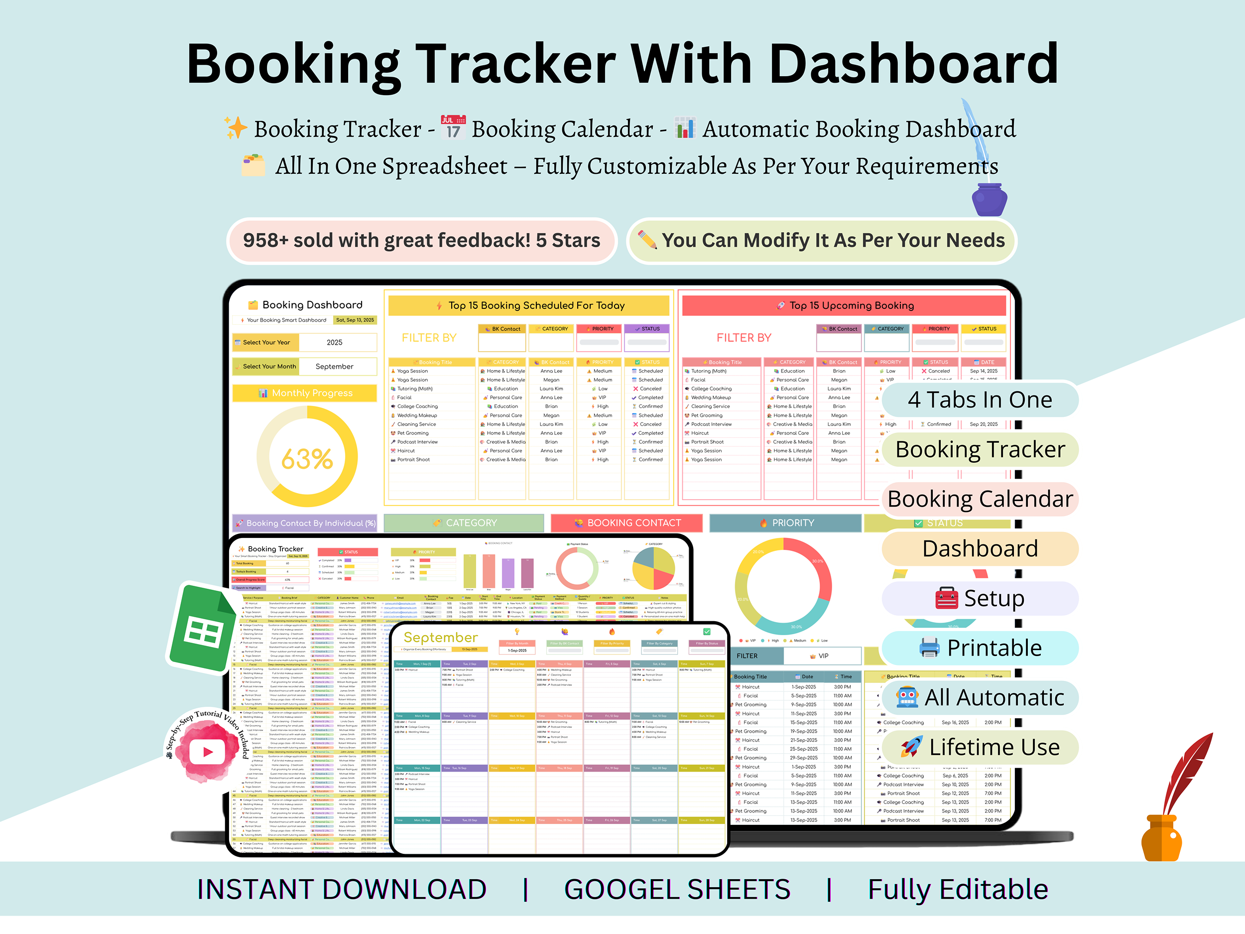 Booking Tracker - Eloquens