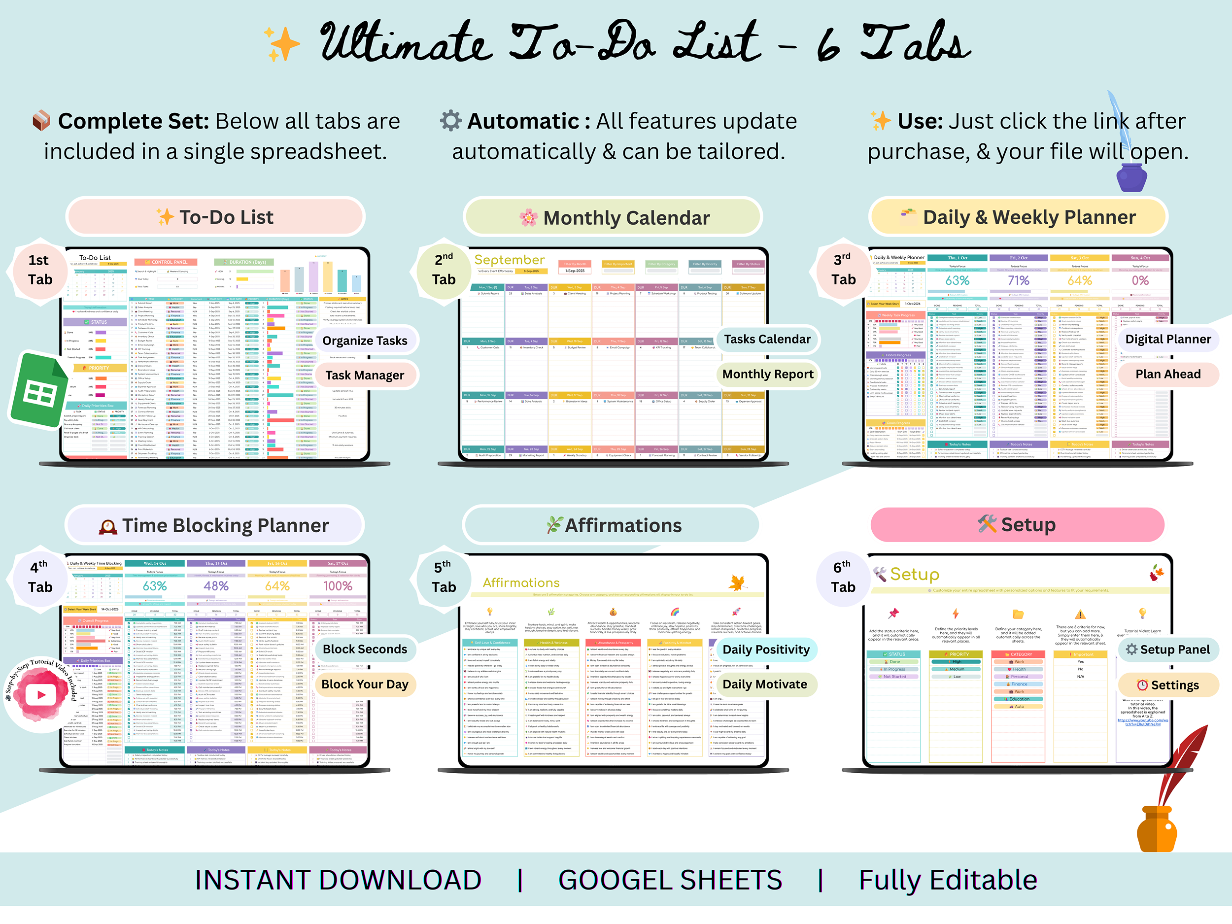 To Do List Daily Planner - Eloquens