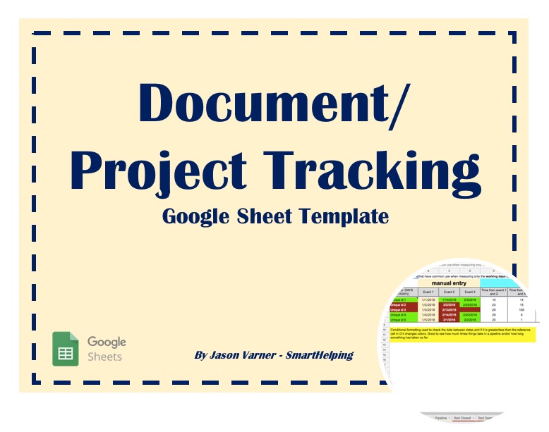 Document / Project Tracking Template - Eloquens