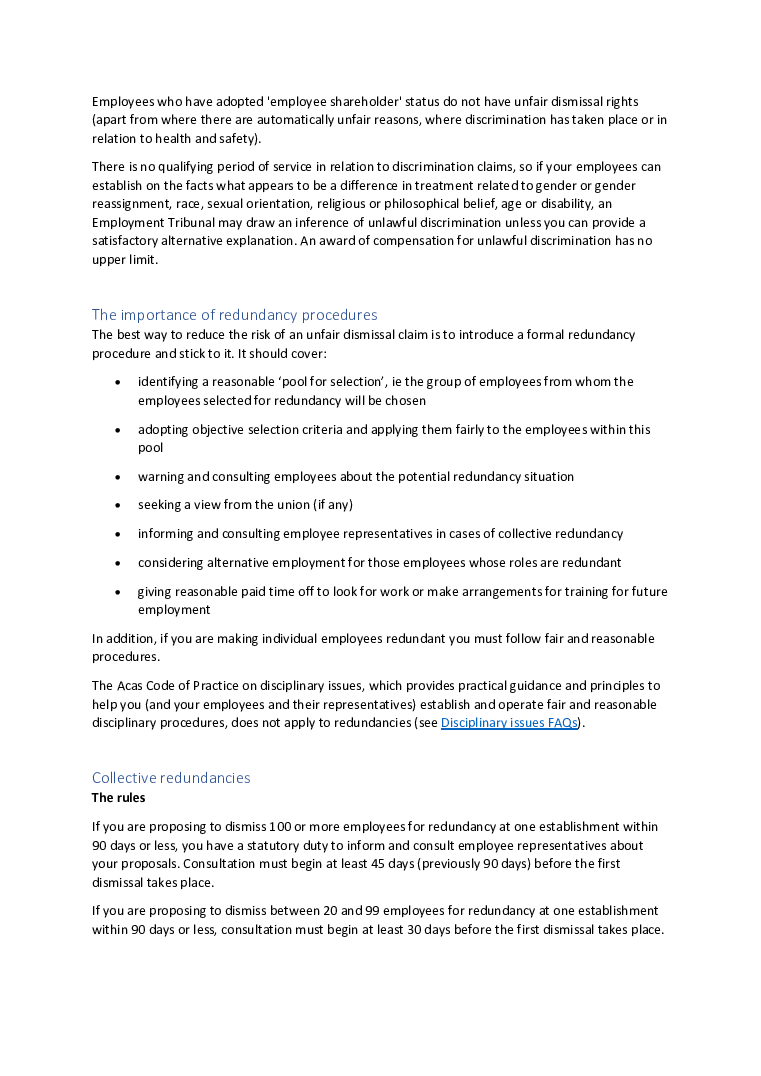 Making Redundancies Eloquens