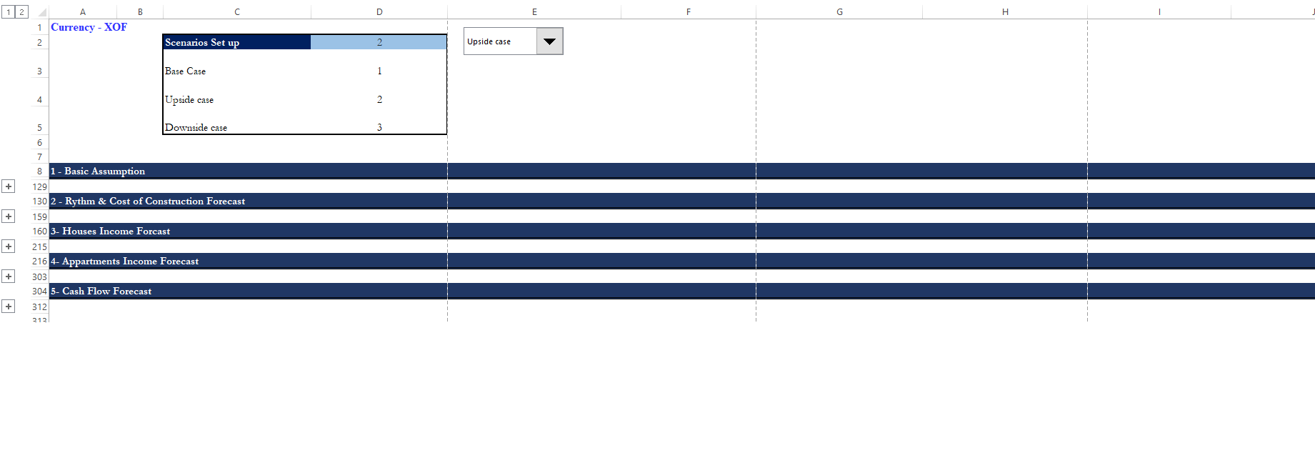 Housing Excel Model - Eloquens