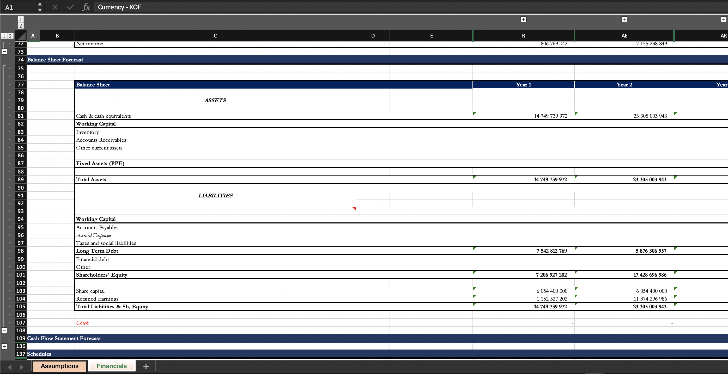 Housing Excel Model - Eloquens
