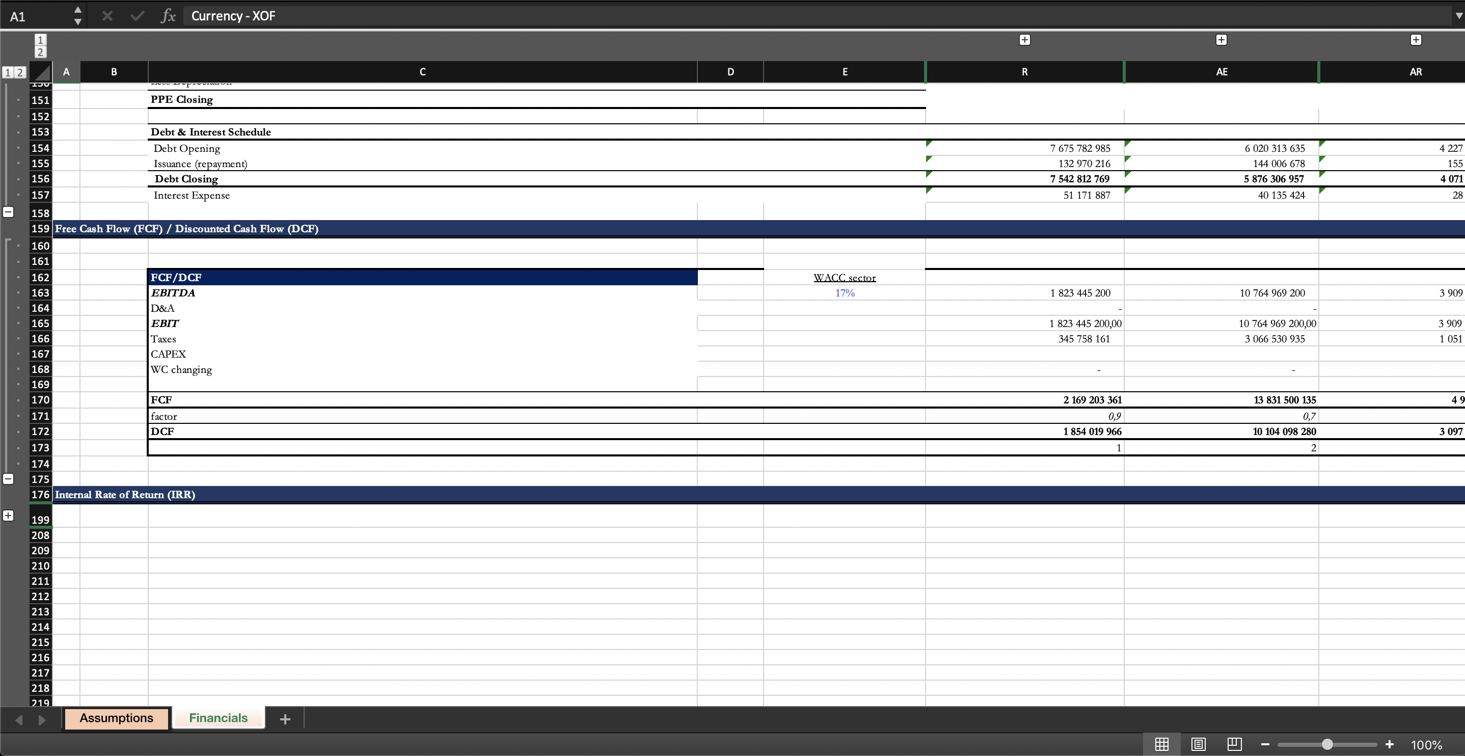 Housing Excel Model - Eloquens