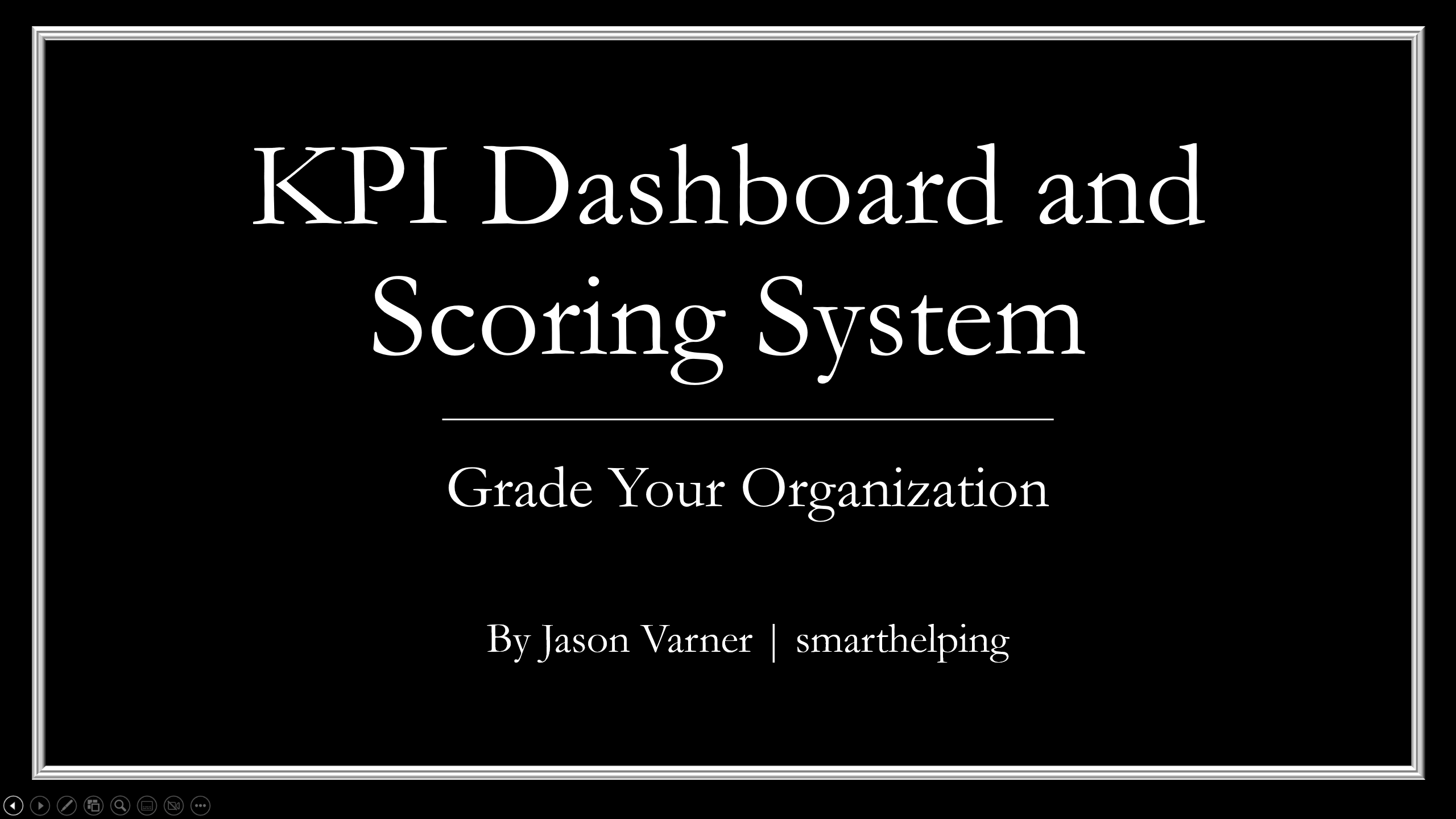 KPI Dashboard: Grading Your Metrics - Excel Template - Eloquens KPI Dashboard: Grading Your Metrics - Excel Template - Eloquens