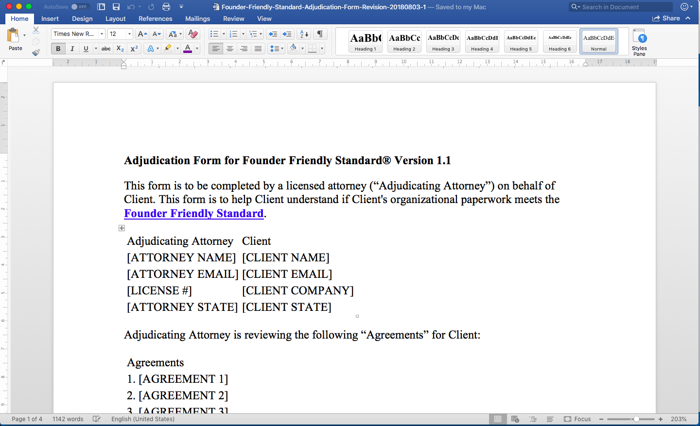 Founder Friendly Term Sheets & Startup Contracts - Eloquens