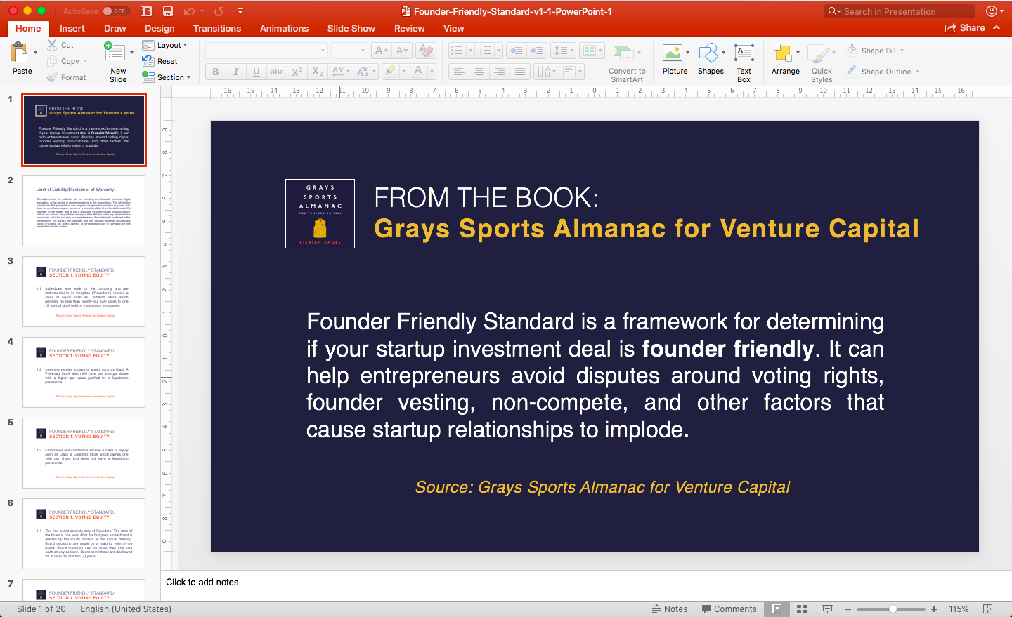 Founder Friendly Term Sheets & Startup Contracts - Eloquens