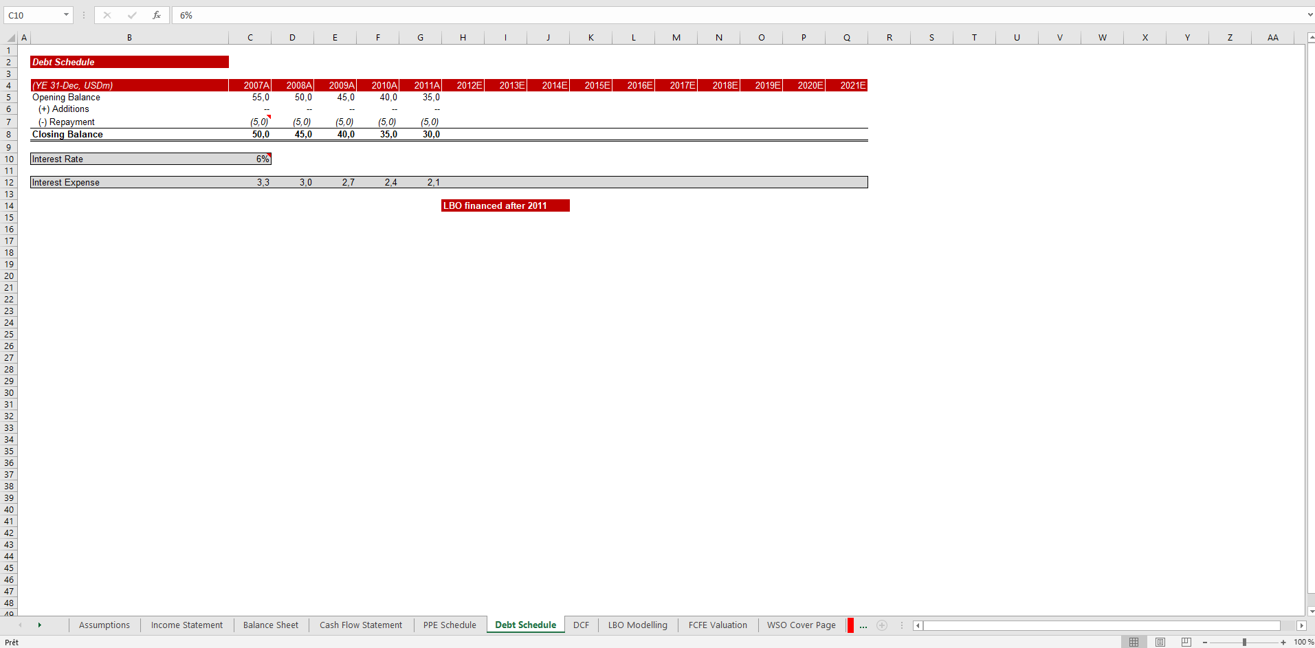 Private Equity (PE) Returns - Excel Model Template - Eloquens