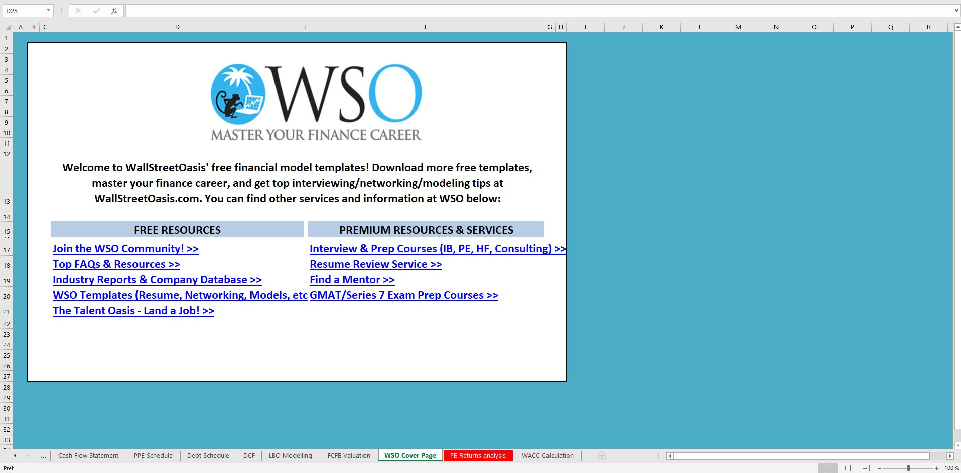 Private Equity (PE) Returns - Excel Model Template - Eloquens