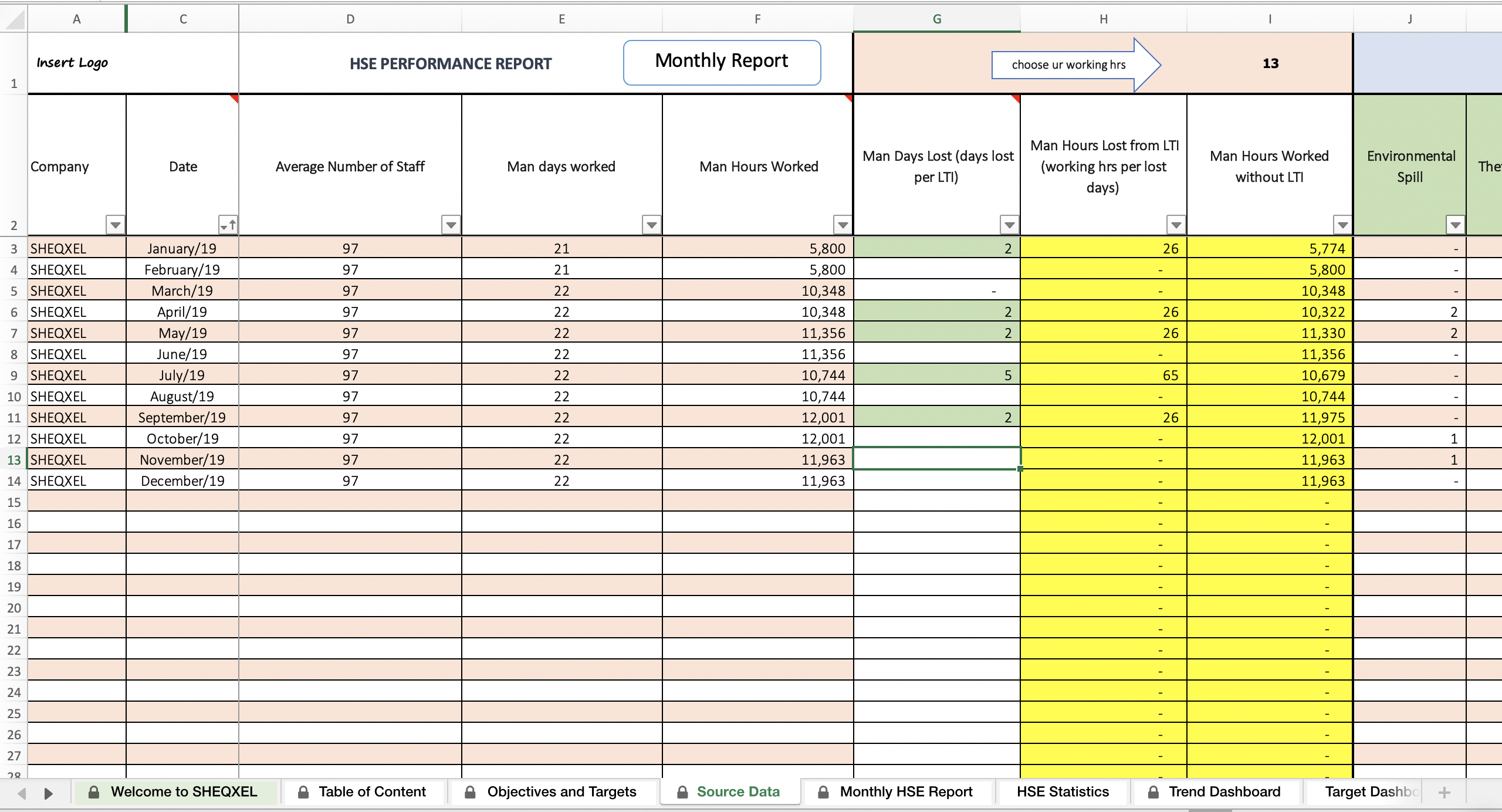 HSE Performance Monitoring Tool – Manager Version - Eloquens