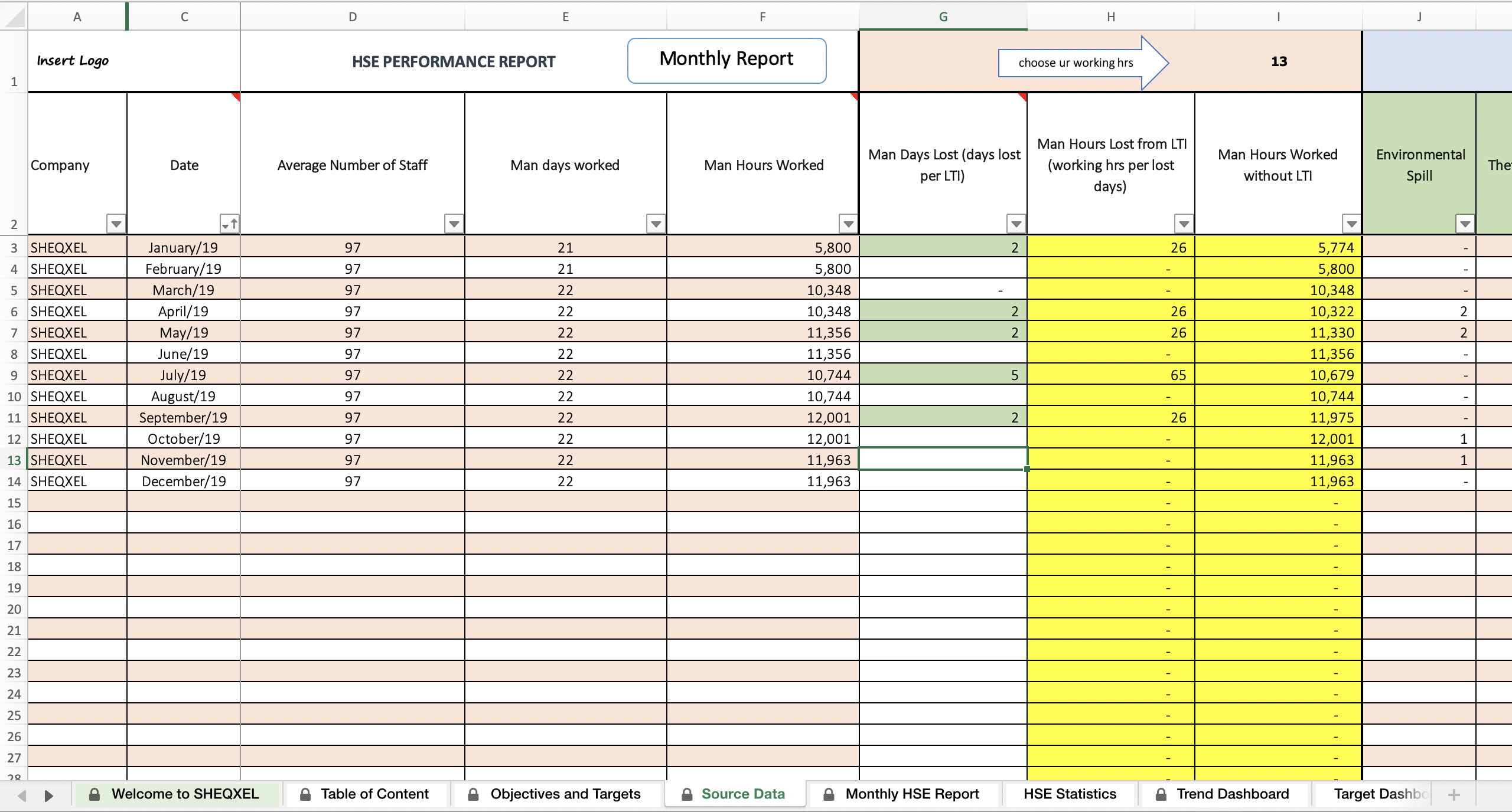 HSE Performance Monitoring Tool – Manager Version - Eloquens