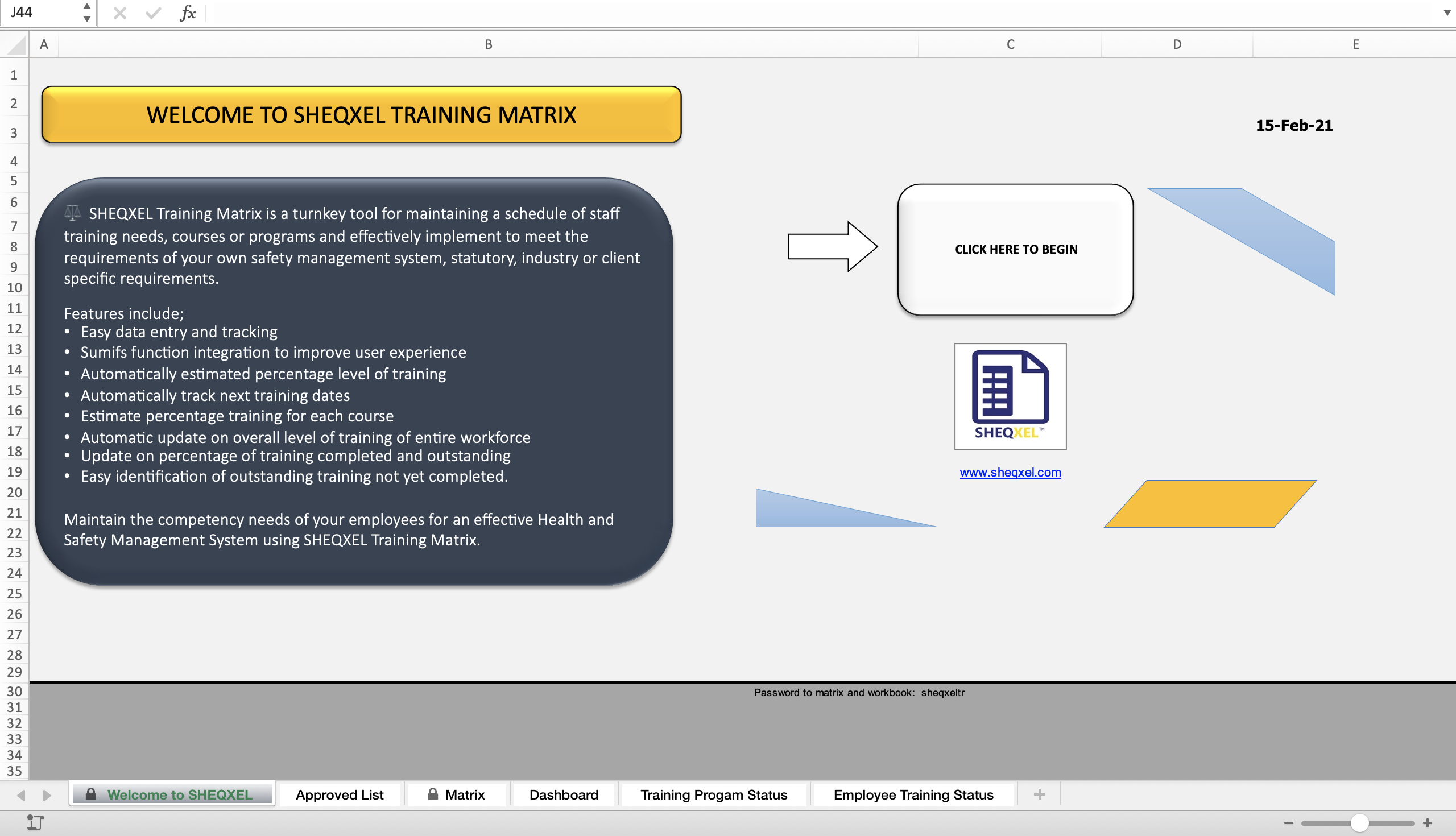 Health and Safety Training Matrix - Eloquens