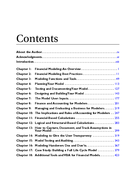 The Handbook of Financial Modeling - Eloquens